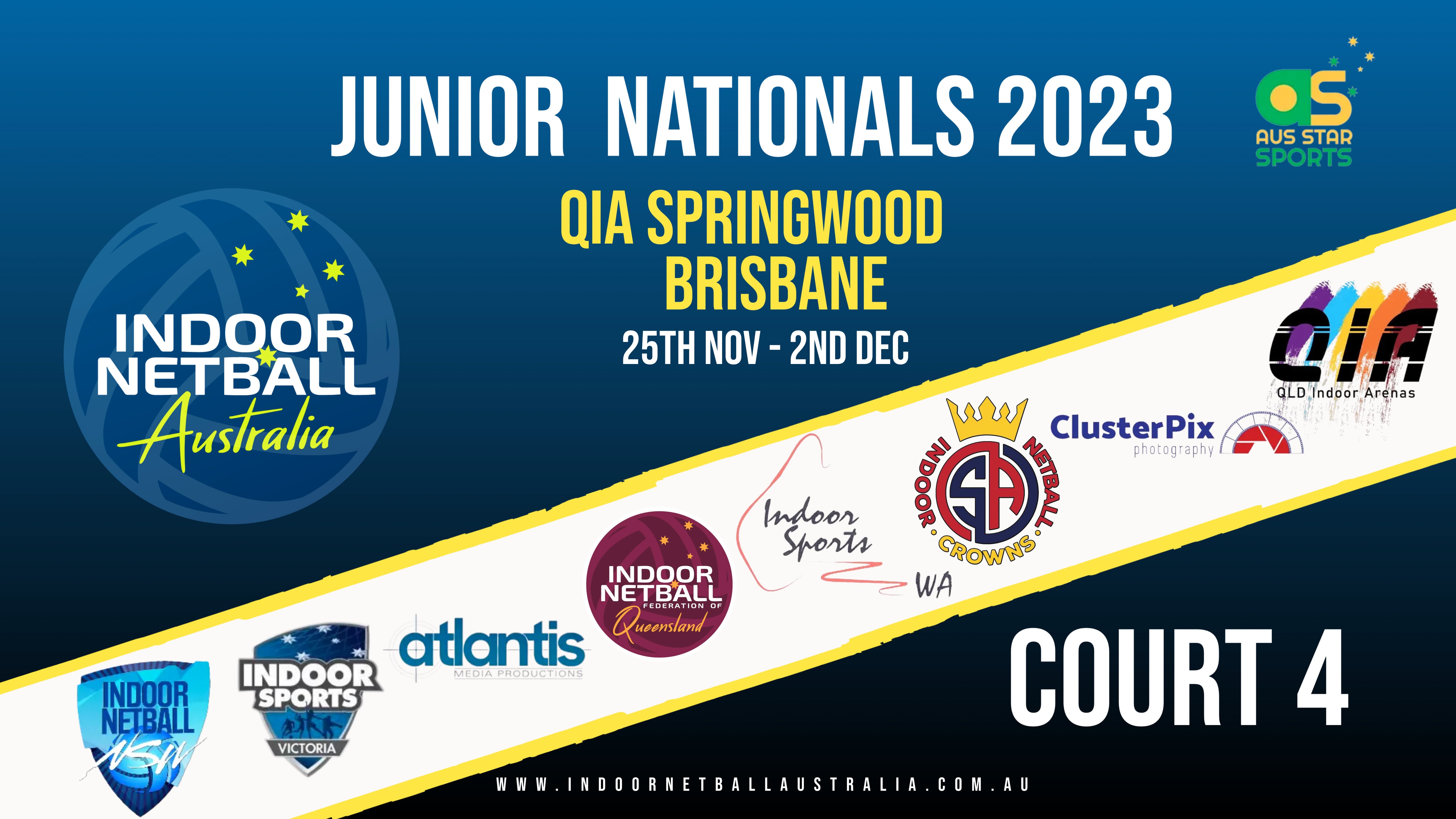 Junior Nationals Court 4 - QIA Springwood Brisbane