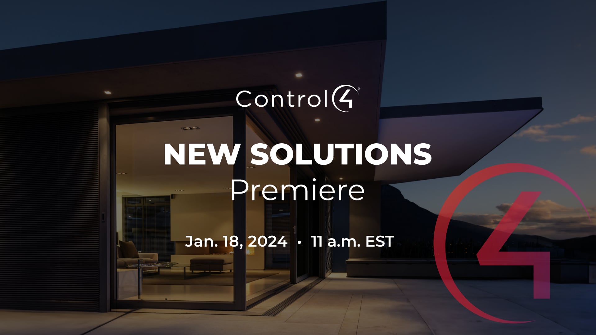 Control4 New Solutions Premiere