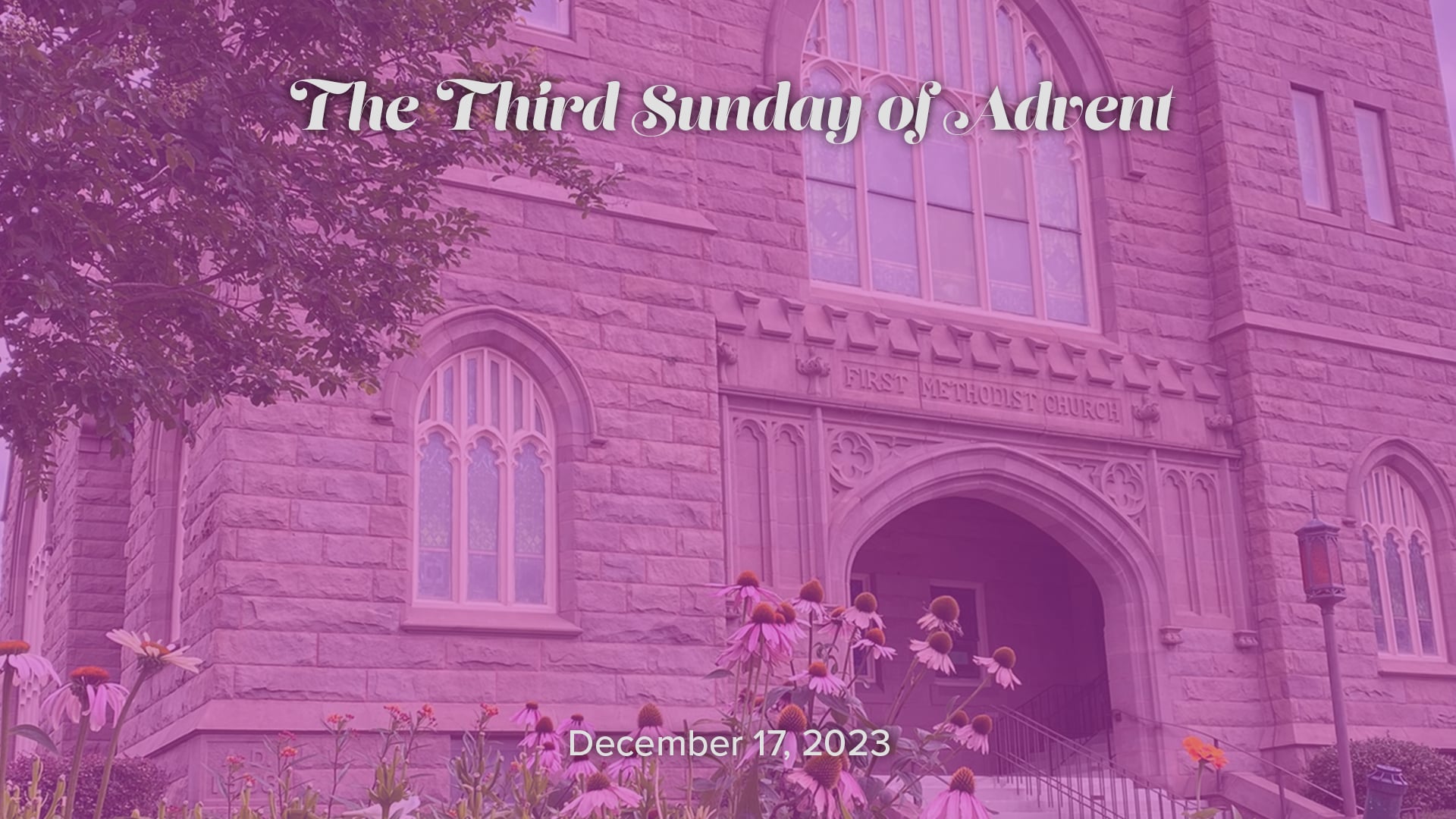 December 17, 8:30am - Third Sunday of Advent