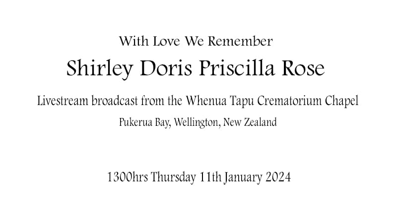 Shirley Rose Livestream