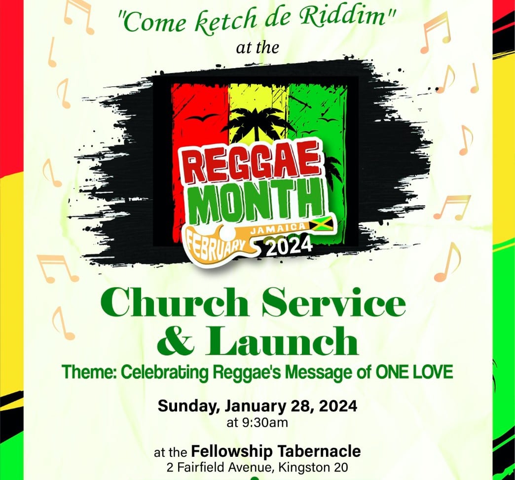 Reggae Month Church Service and Launch.