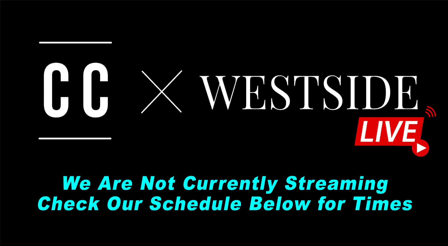 CC Westside Weekly Services