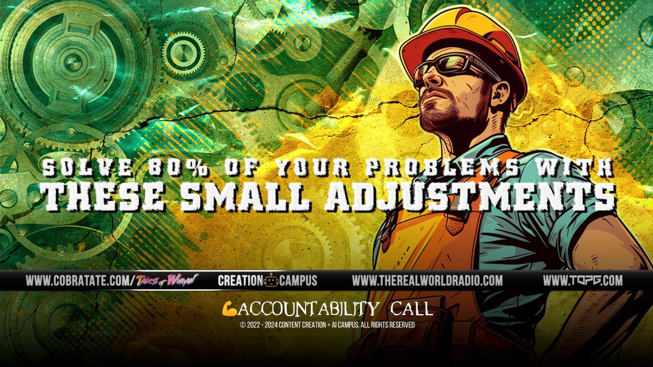 Solve 80% Of Your Problems With These Small Adjustments