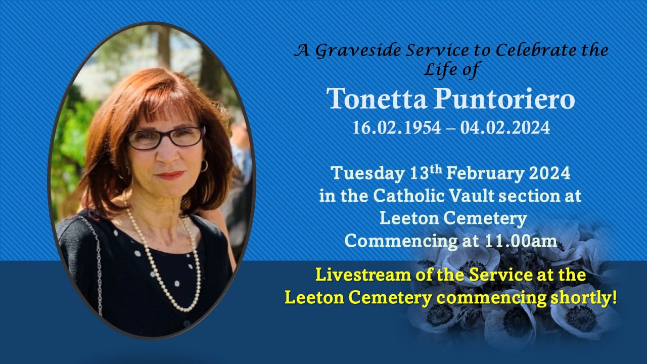 Funeral Service of Tonetta Puntoriero 13.02.2024