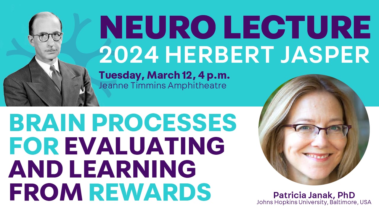 Herbert Jasper Lecture March 12 2024 4pm