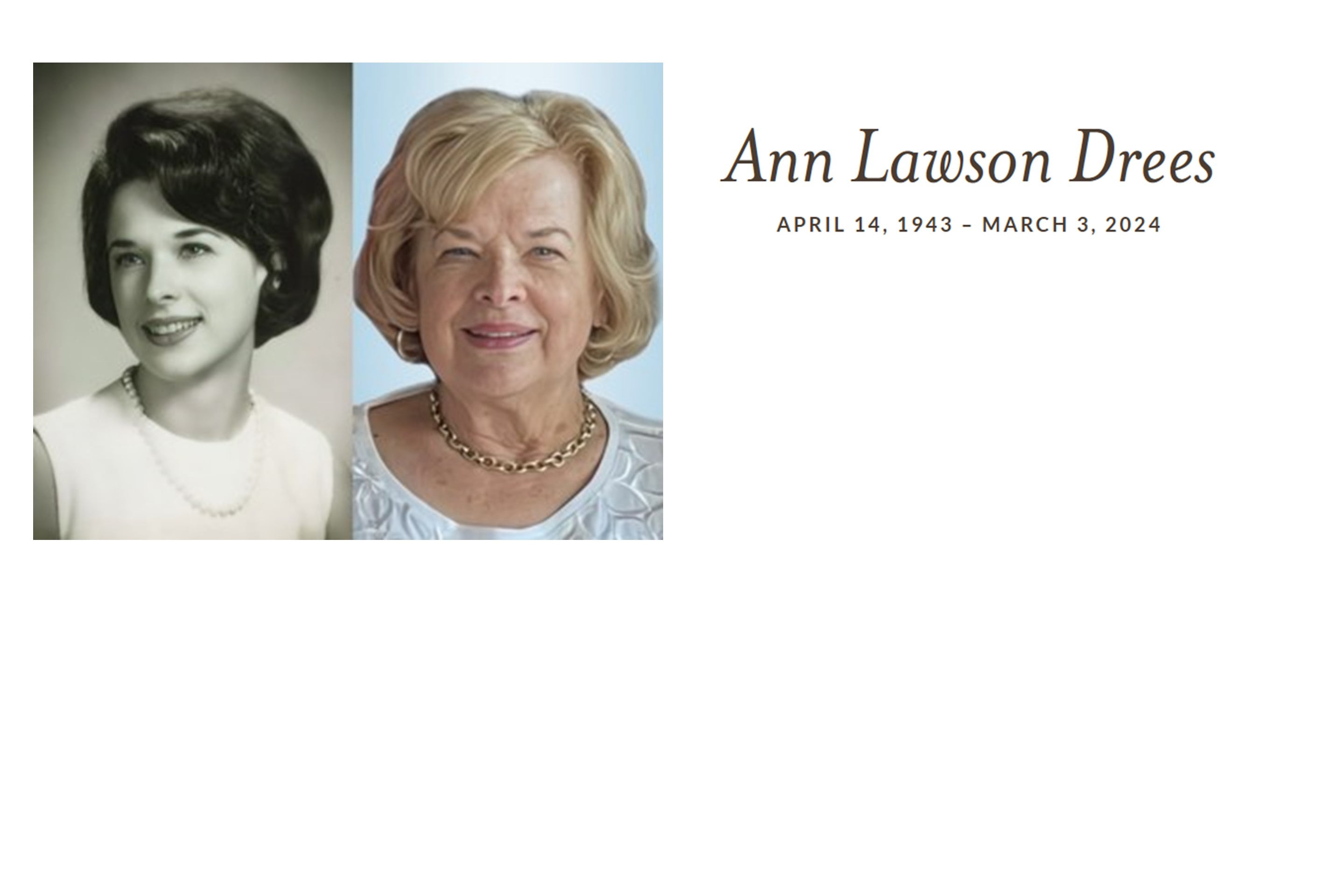Ann Lawson Drees Funeral Mass