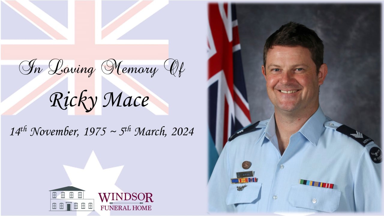 A Service in Loving Memory of Ricky Mace