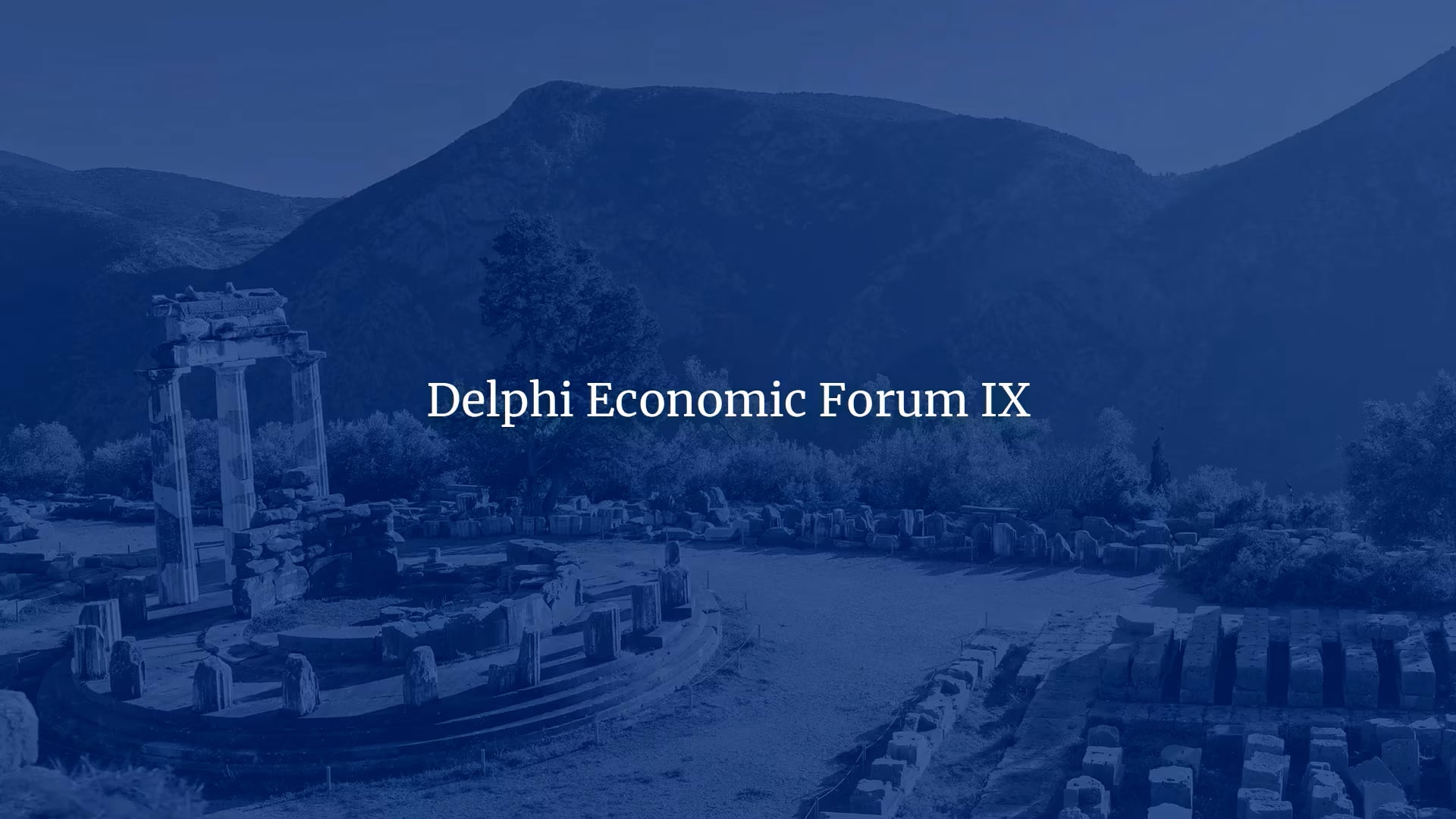 Delphi Economic Forum IX - Stream 4