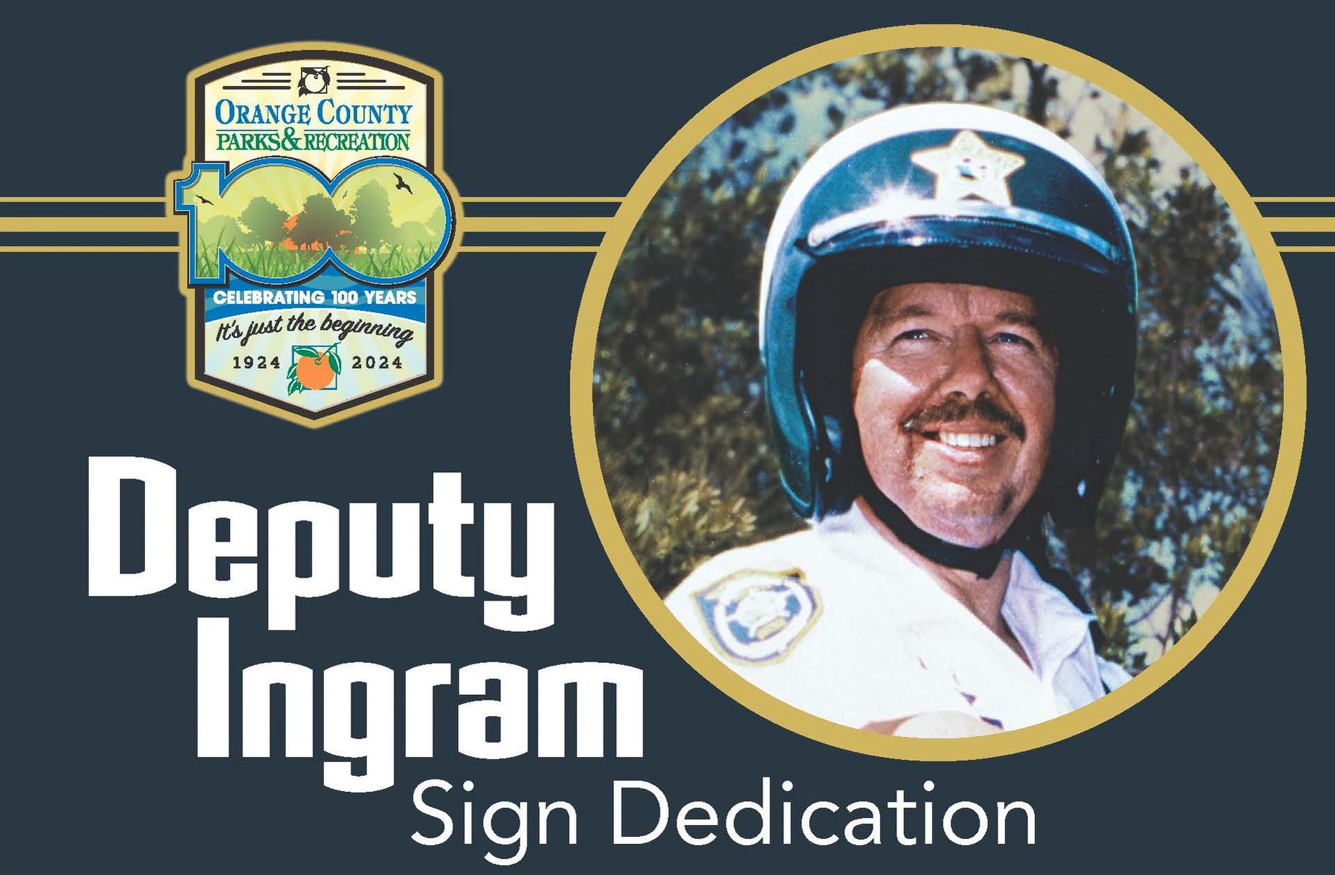 Deputy Thomas Ingram End-of-Watch Sign Dedication | April 10, 2024