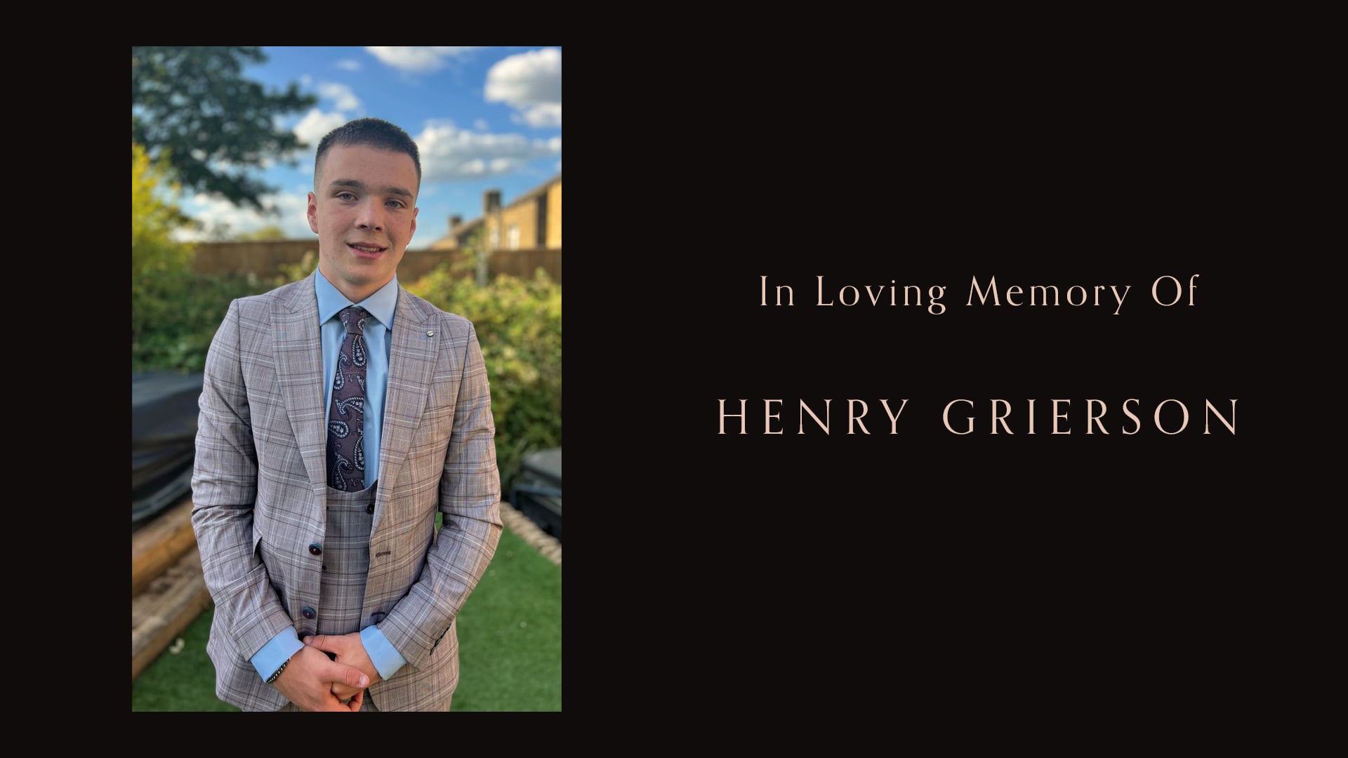 Henry Grierson - In Loving Memory