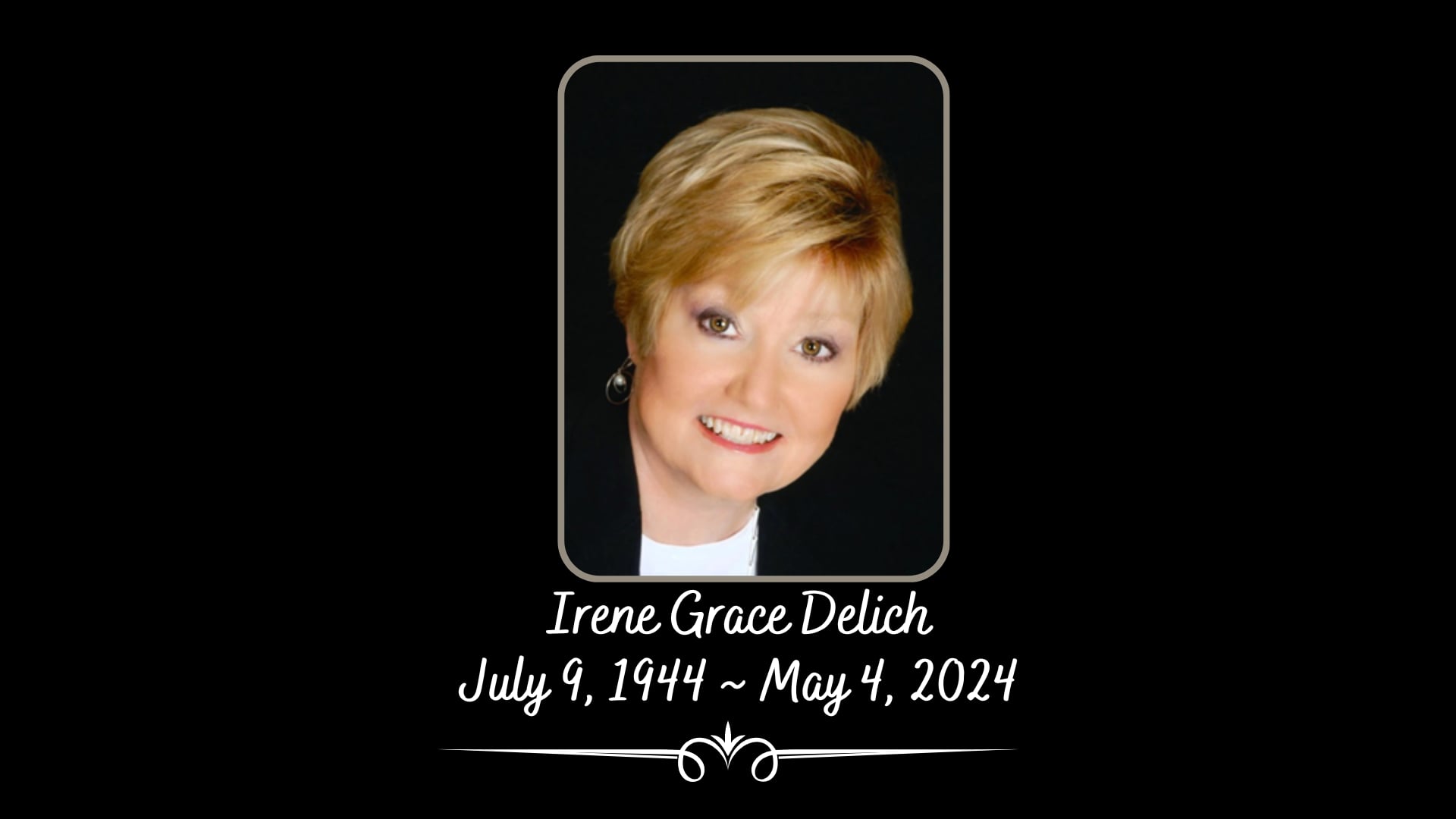 Irene Grace Delich Funeral