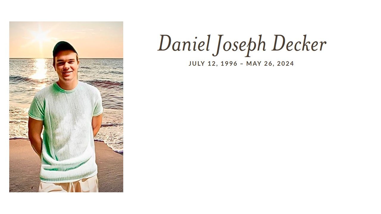 Daniel Joseph Decker Funeral Service