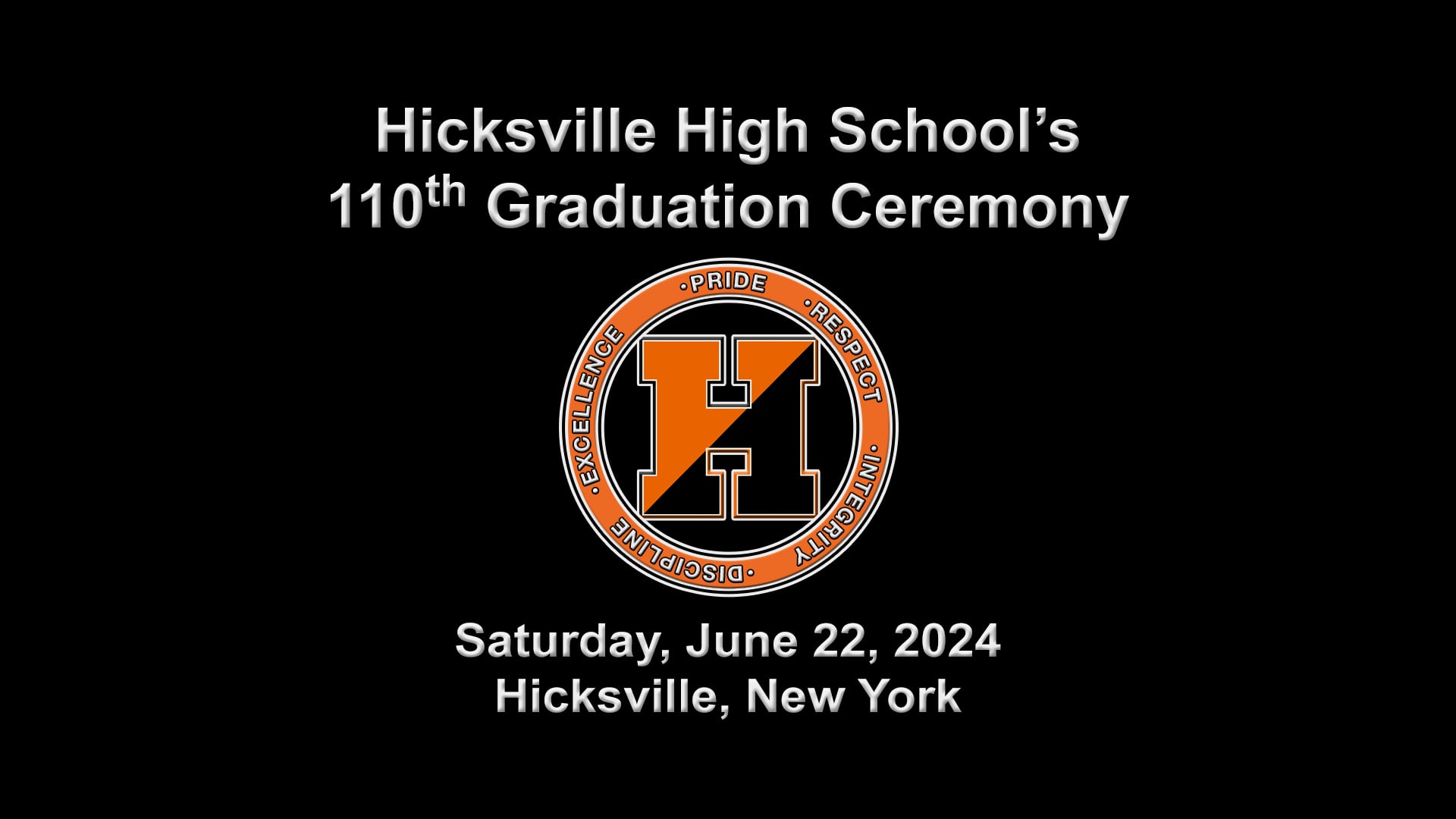 Hicksville High School's 110th Graduation Ceremony - The class of 2024