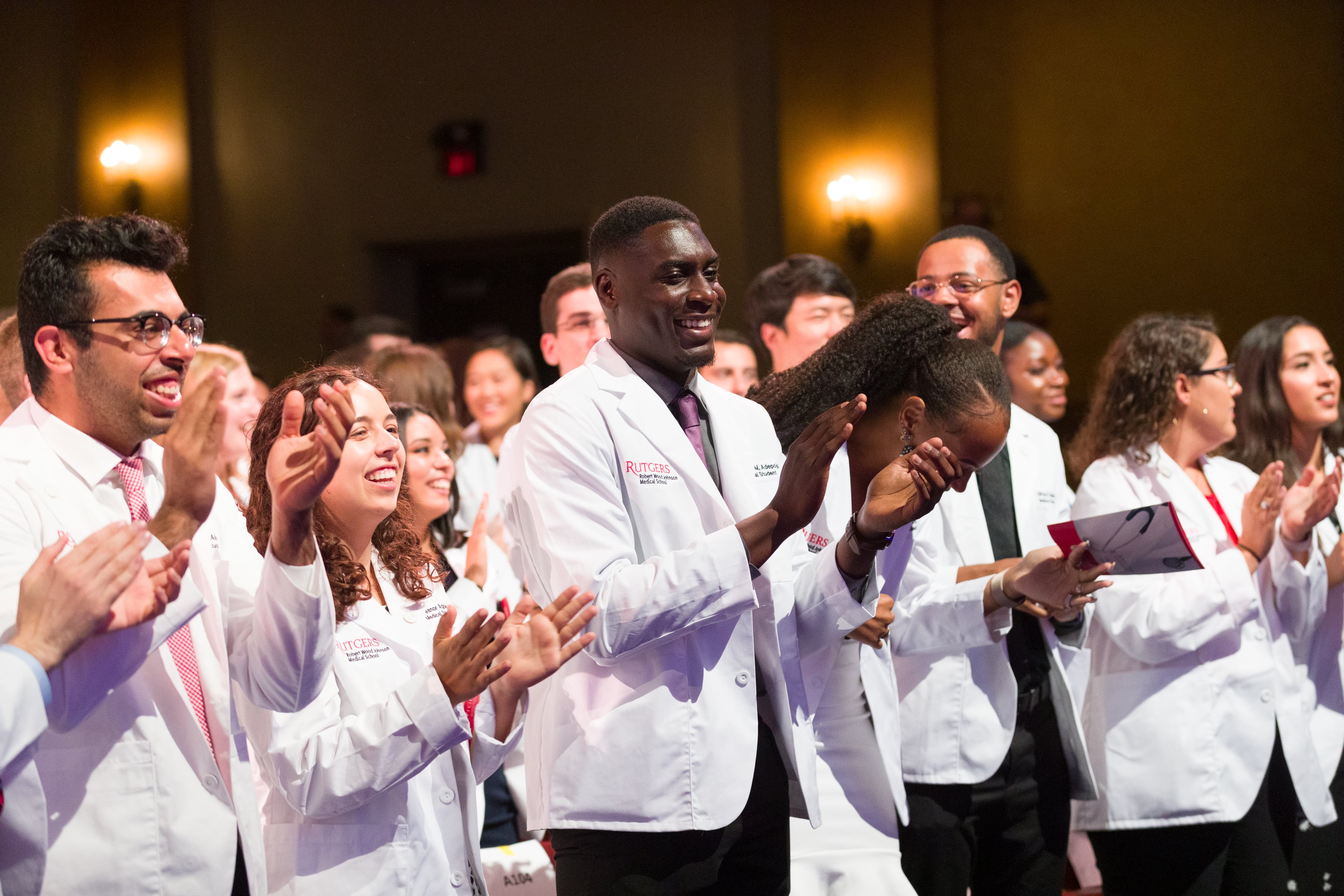 Rutgers RWJMS White Coat Ceremony: Entering Class of 2024