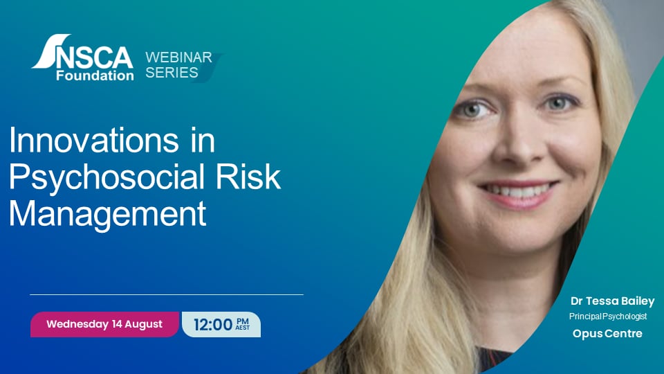 Innovations in Psychosocial Risk Management
