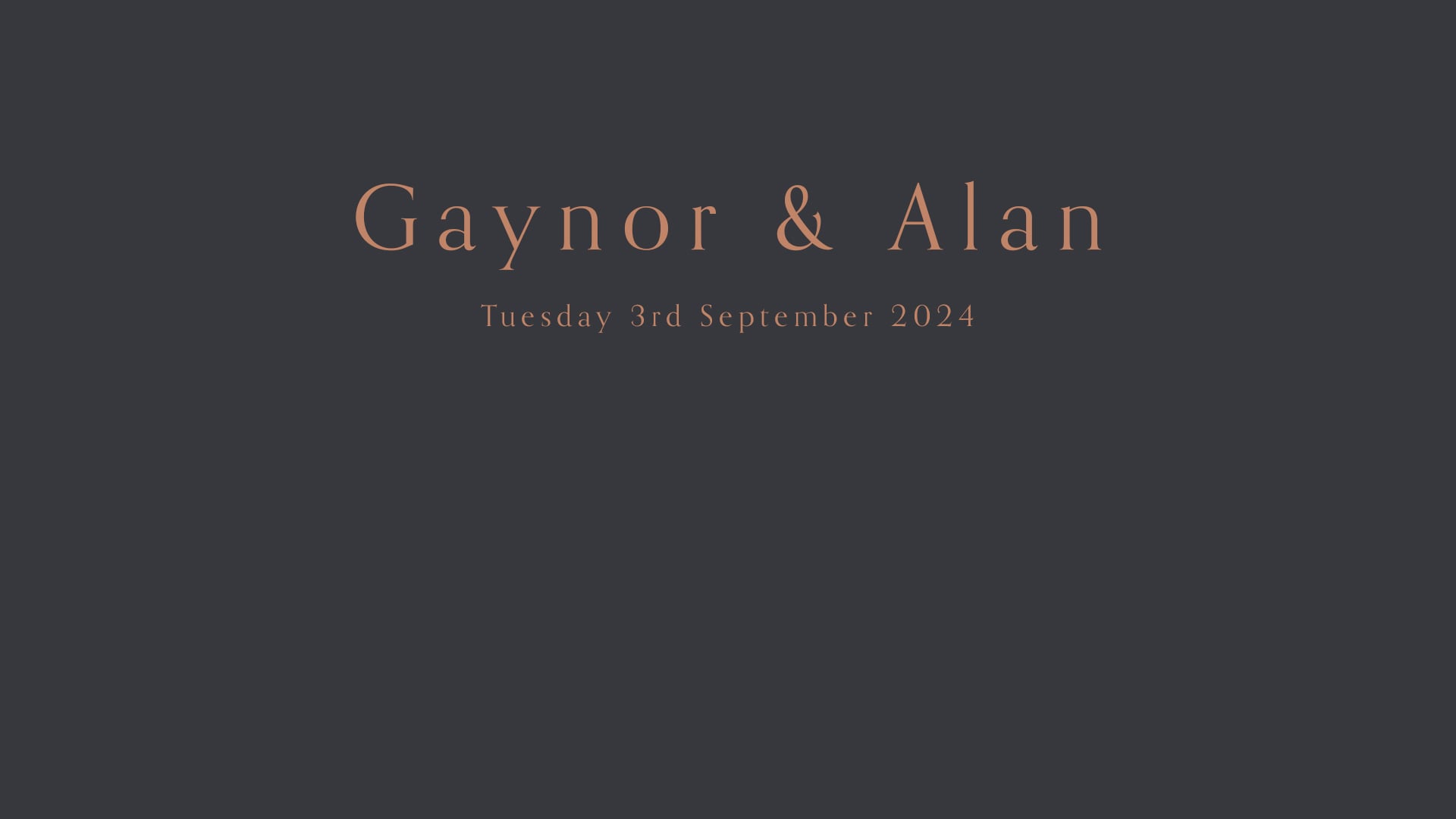 Gaynor & Alan