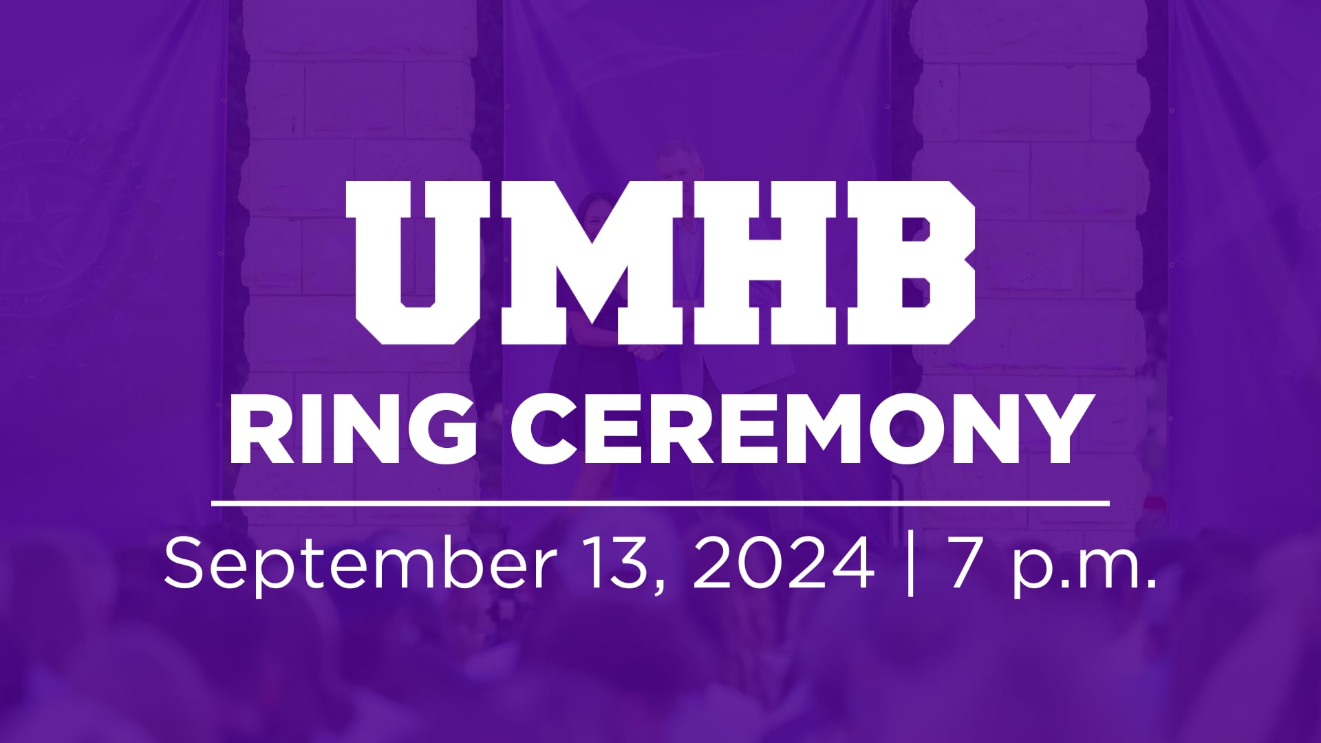 UMHB Ring Ceremony 2024