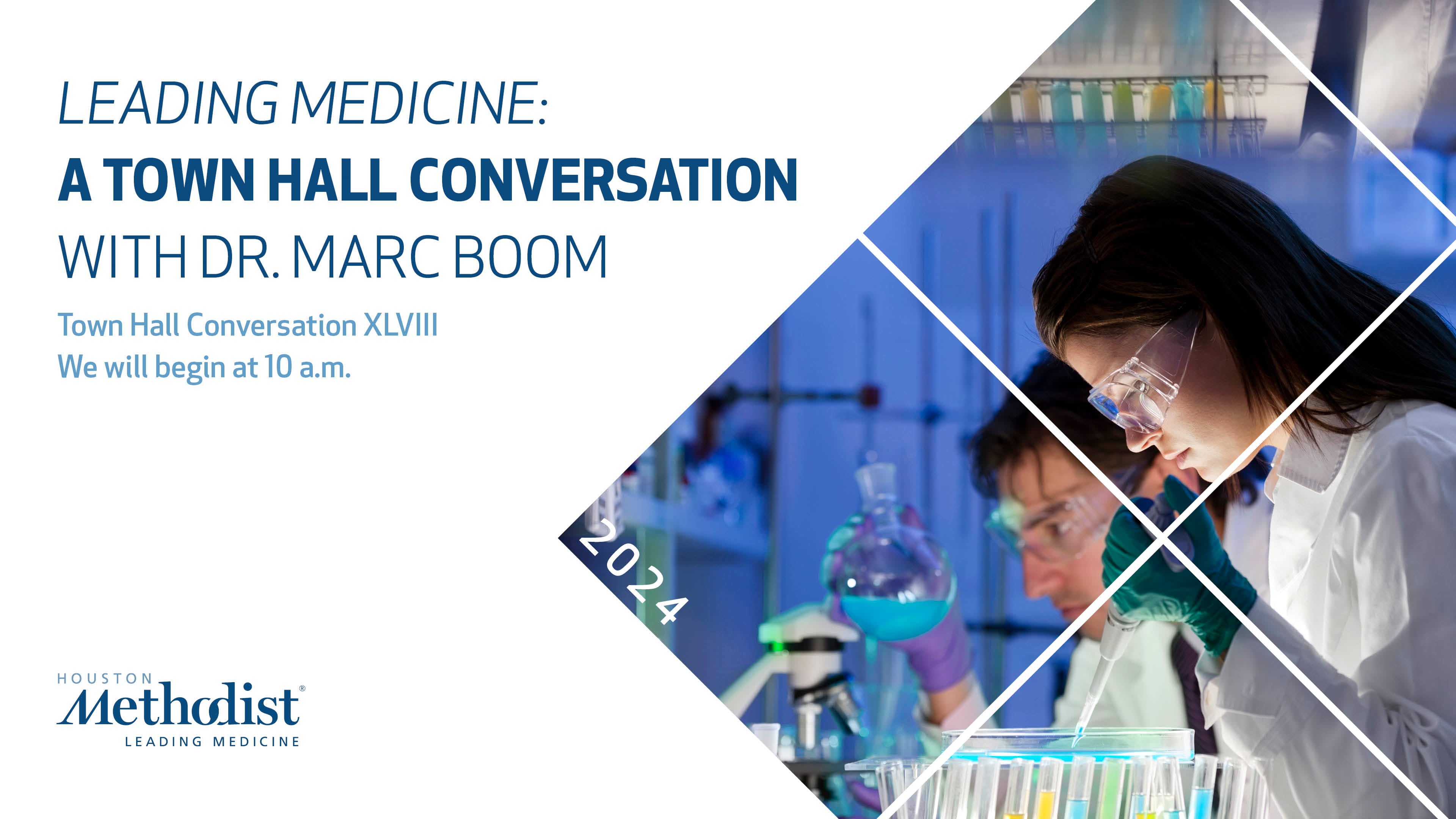 10.30.24 Town Hall Conversation with Dr. Marc Boom XLVIII