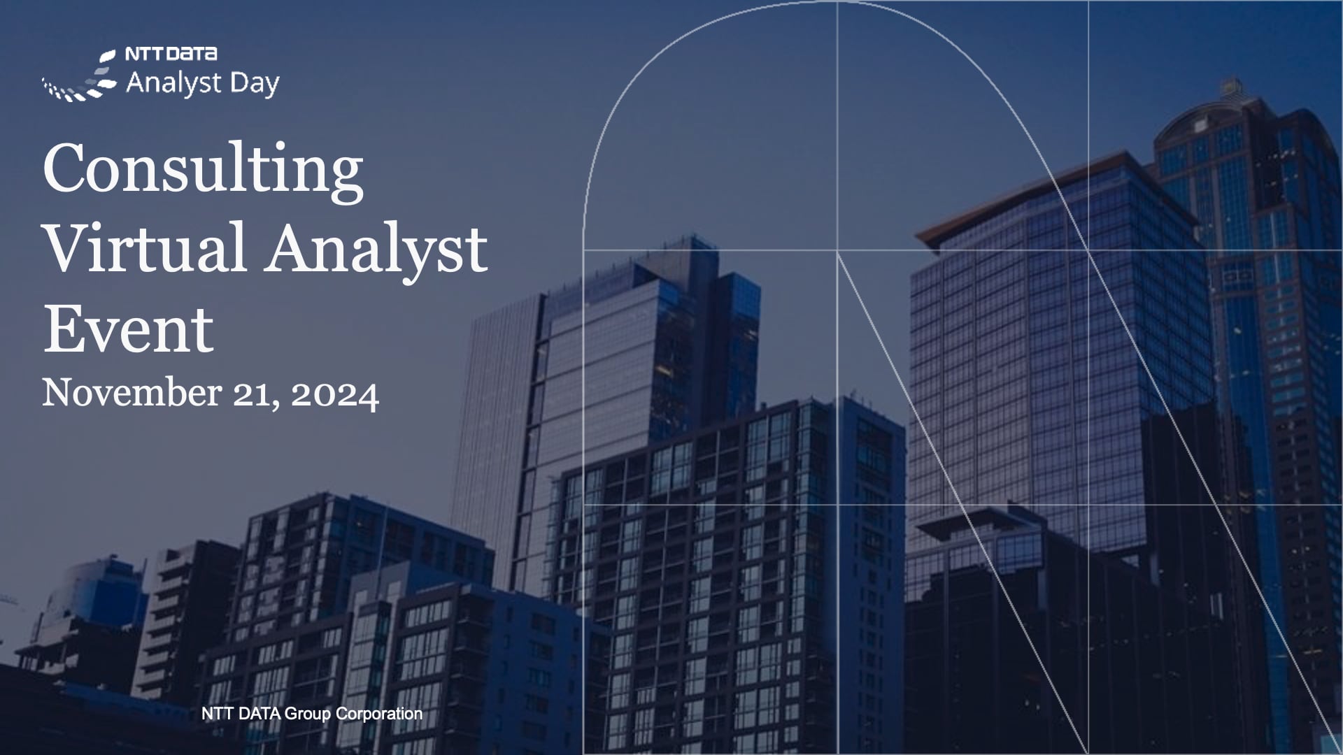 NTT DATA Virtual Analyst Event