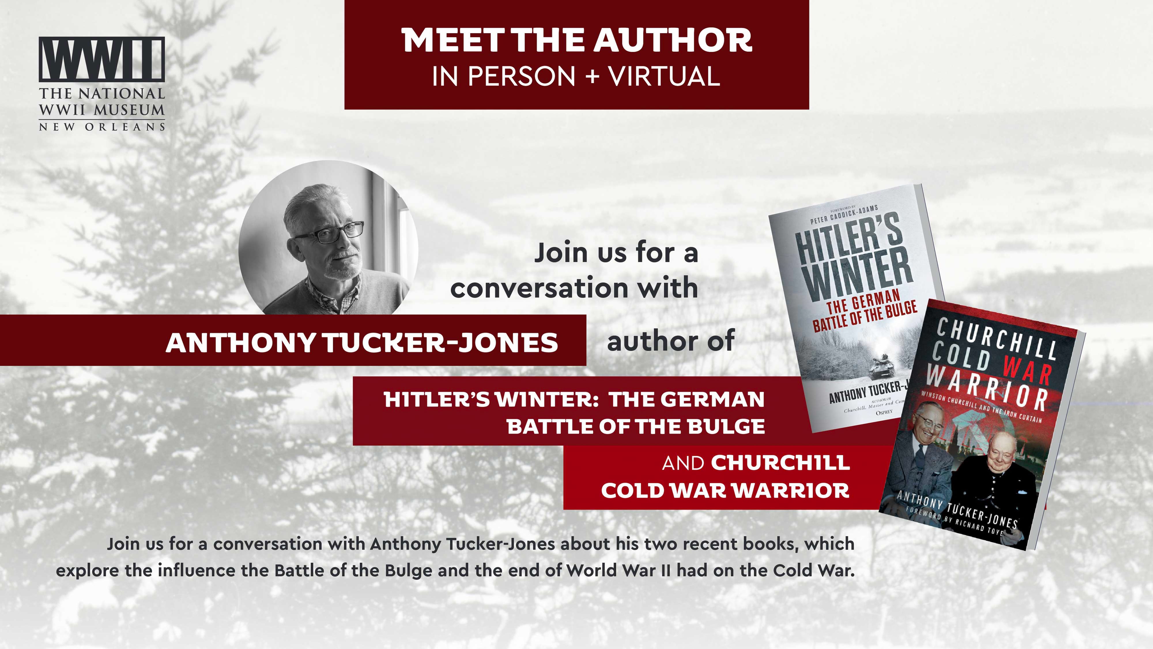 Meet the Author: Anthony Tucker-Jones, "Hitler’s Winter and Churchill Cold War Warrior ...