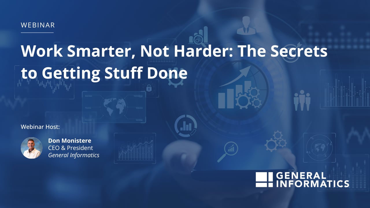 Webinar | Work Smarter, Not Harder: The Secrets to Getting Stuff Done