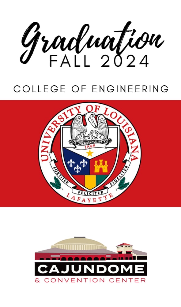 UL Fall 2024 Commencement: College of Engineering