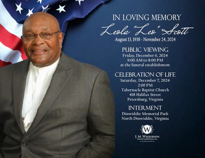 Celebration of Life for Leola "Leo" Scott