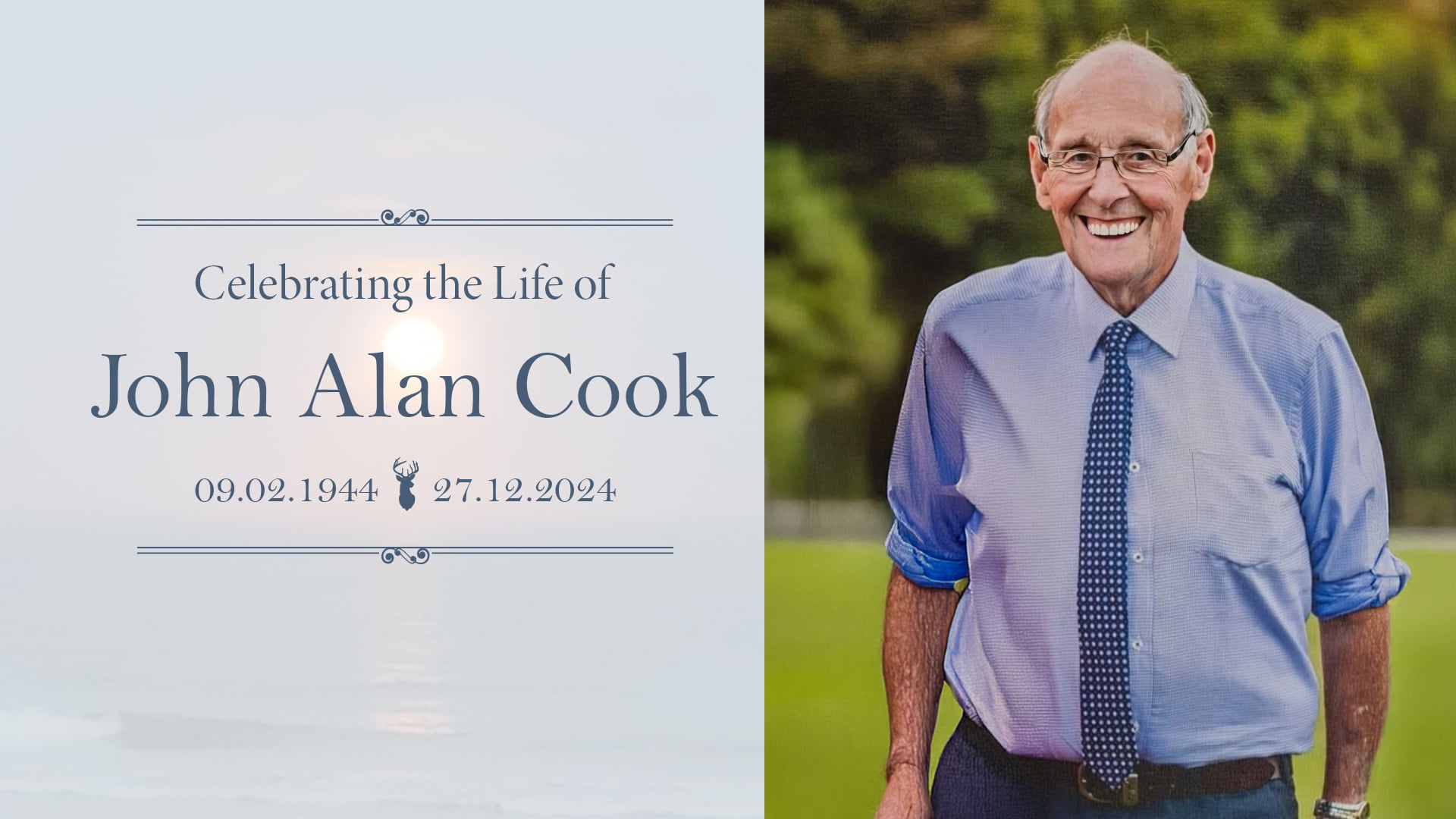 John Allan Cook Funeral Service