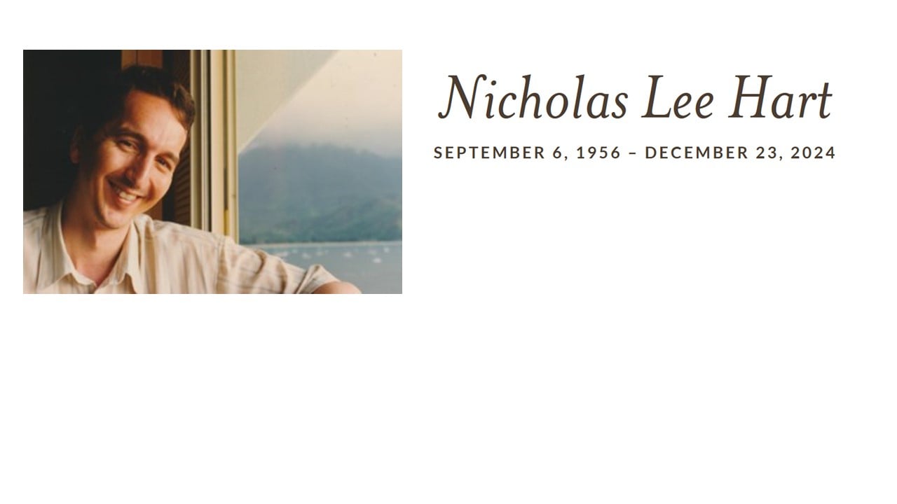 Nicholas Lee Hart Funeral Service