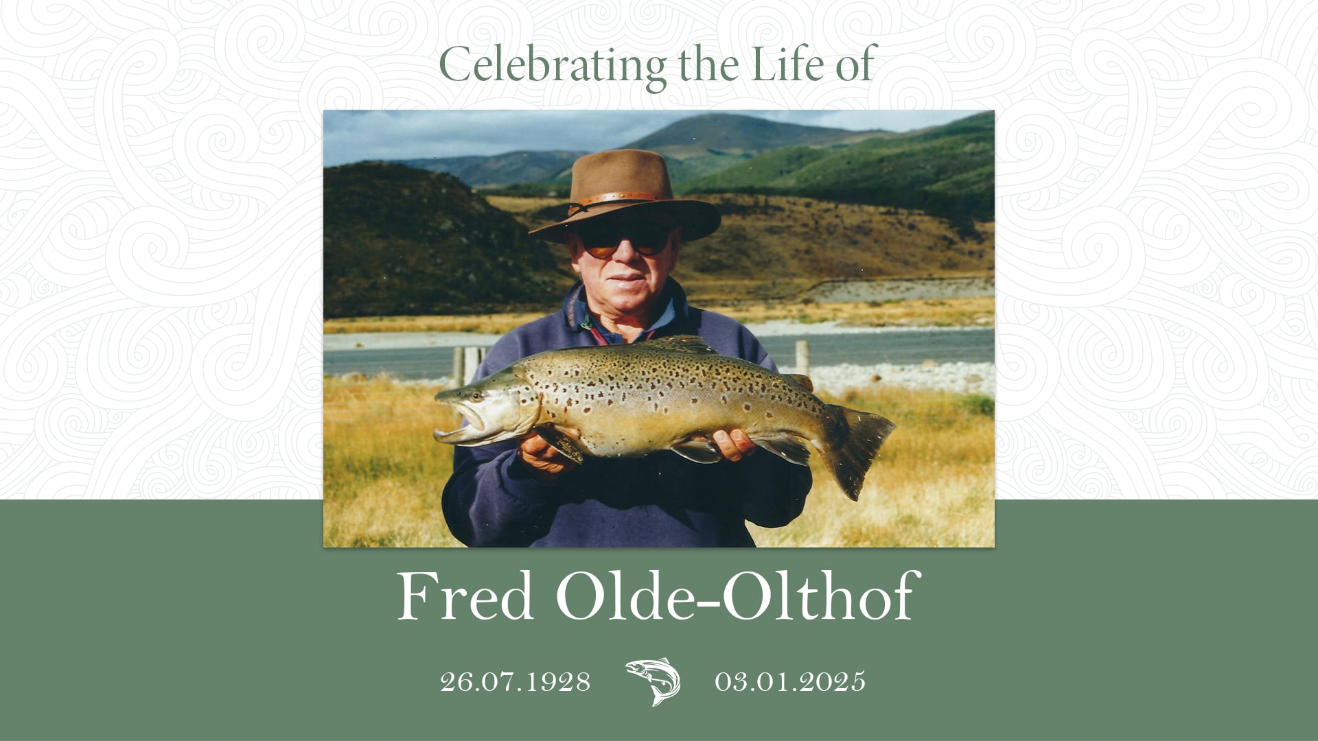 Fred Olde-Olthof's Funeral Service