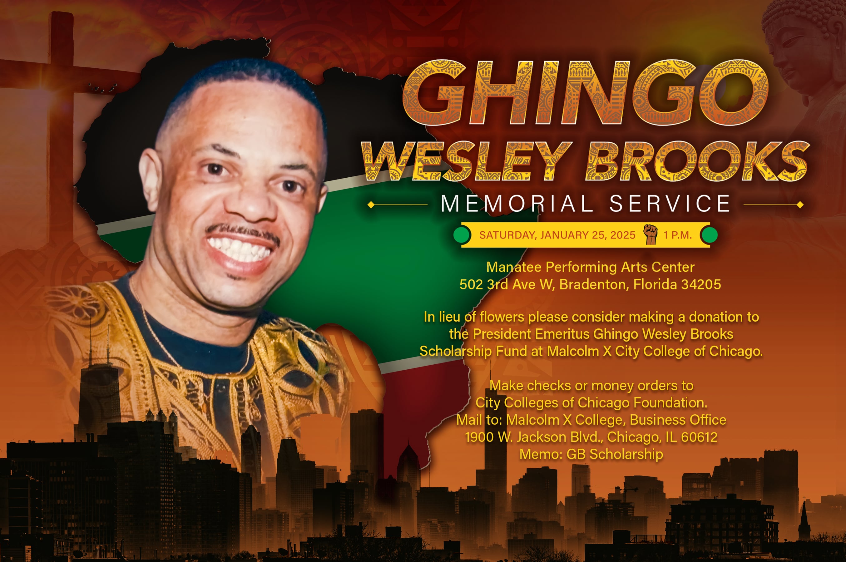 Ghingo Wesley Brooks Memorial Service