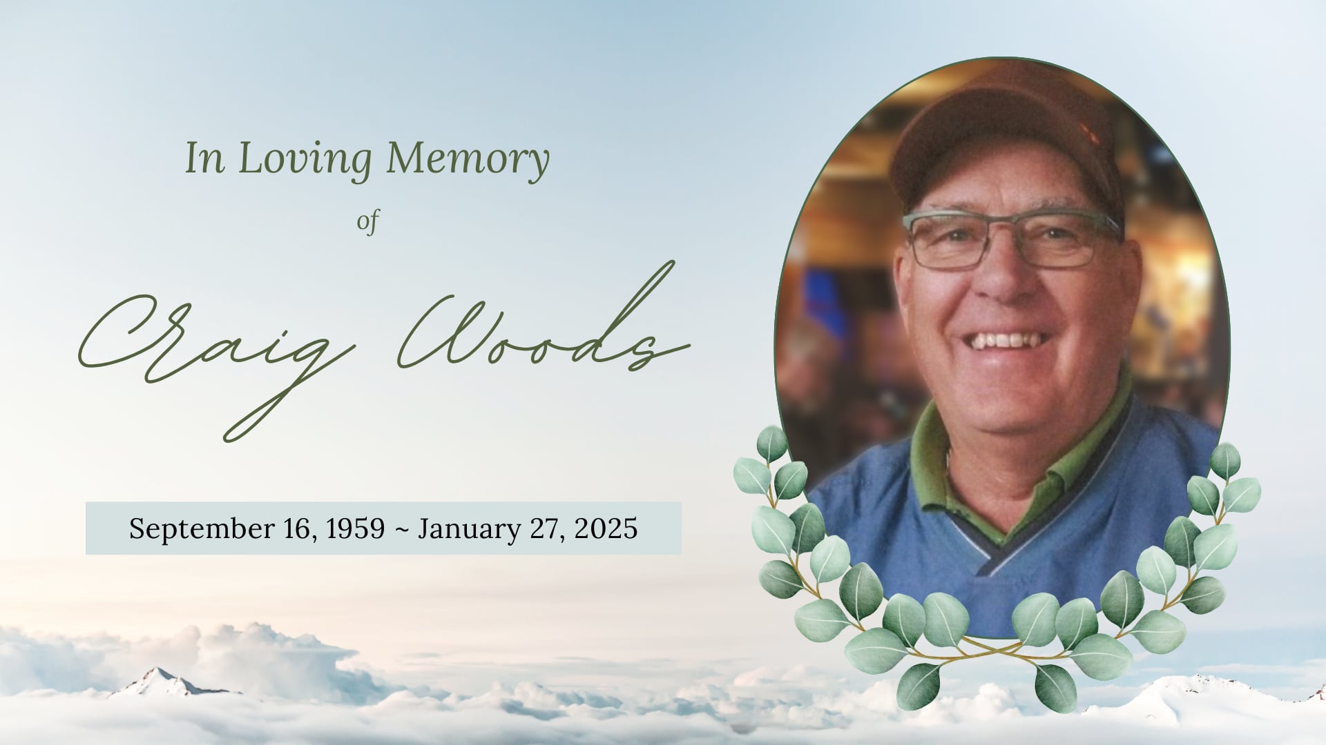 Craig Woods Celebration of Life