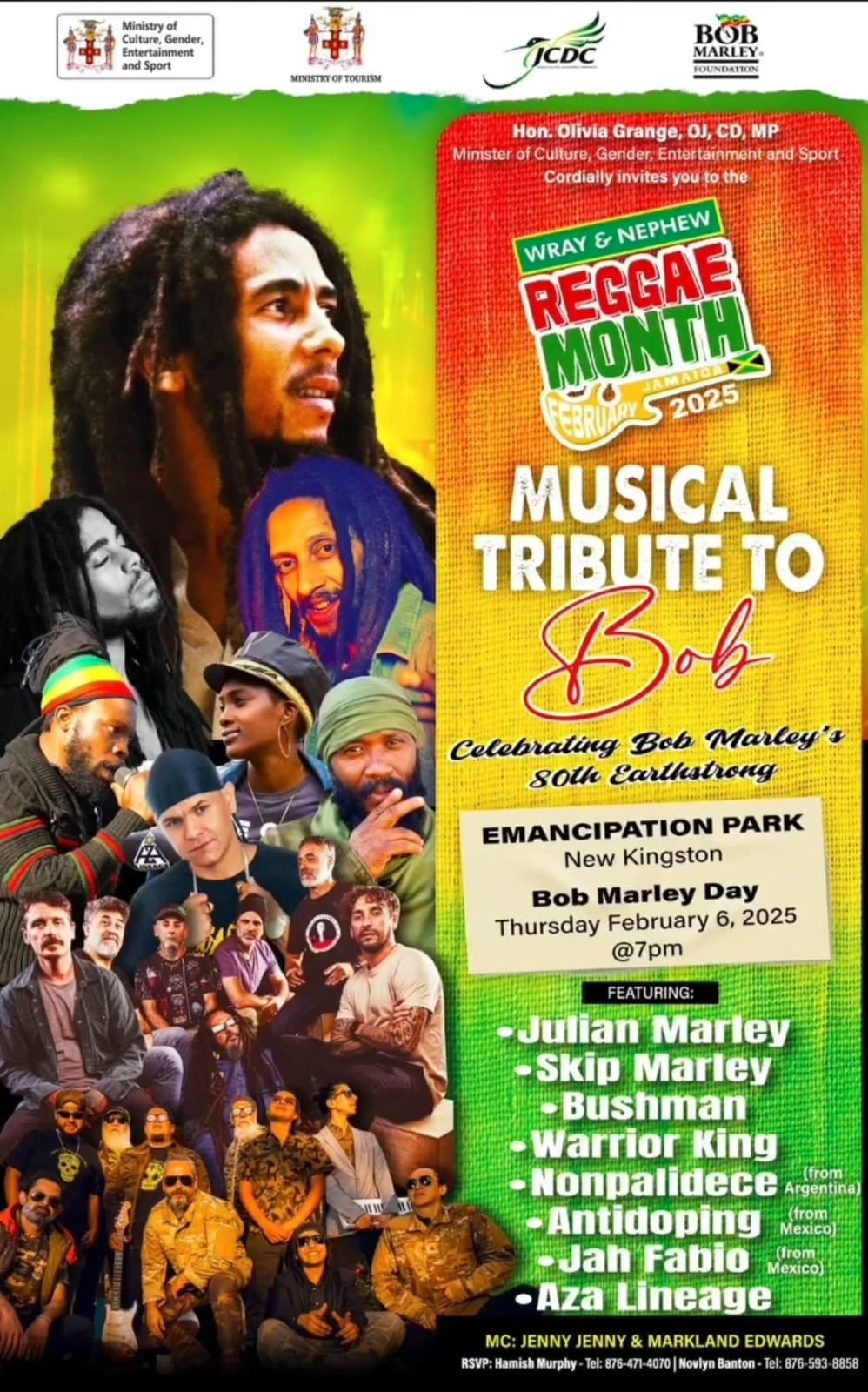 Musical Tribute to Bob Marley
