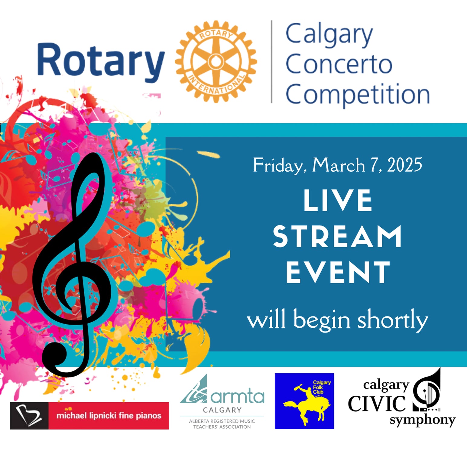 Rotary Calgary Concerto Competition Friday 2025