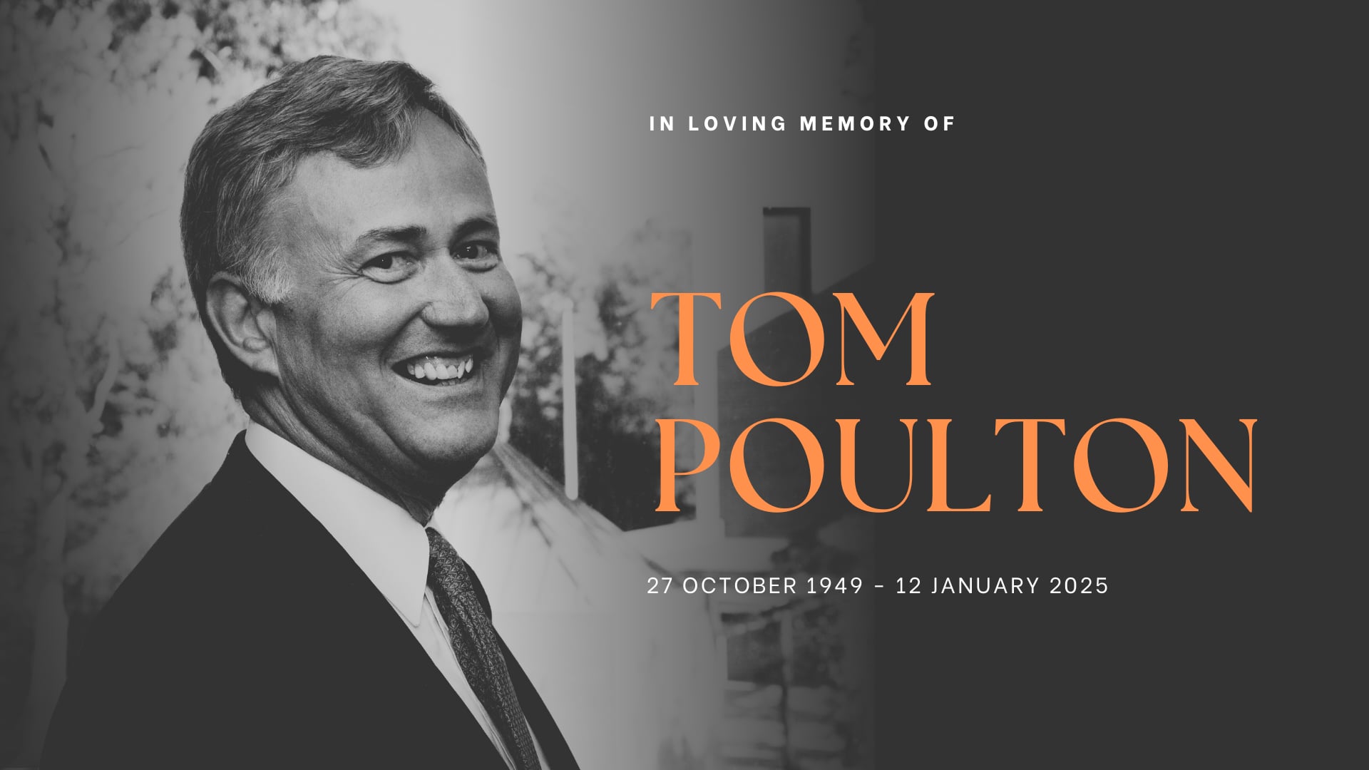 Tom Poulton Celebration