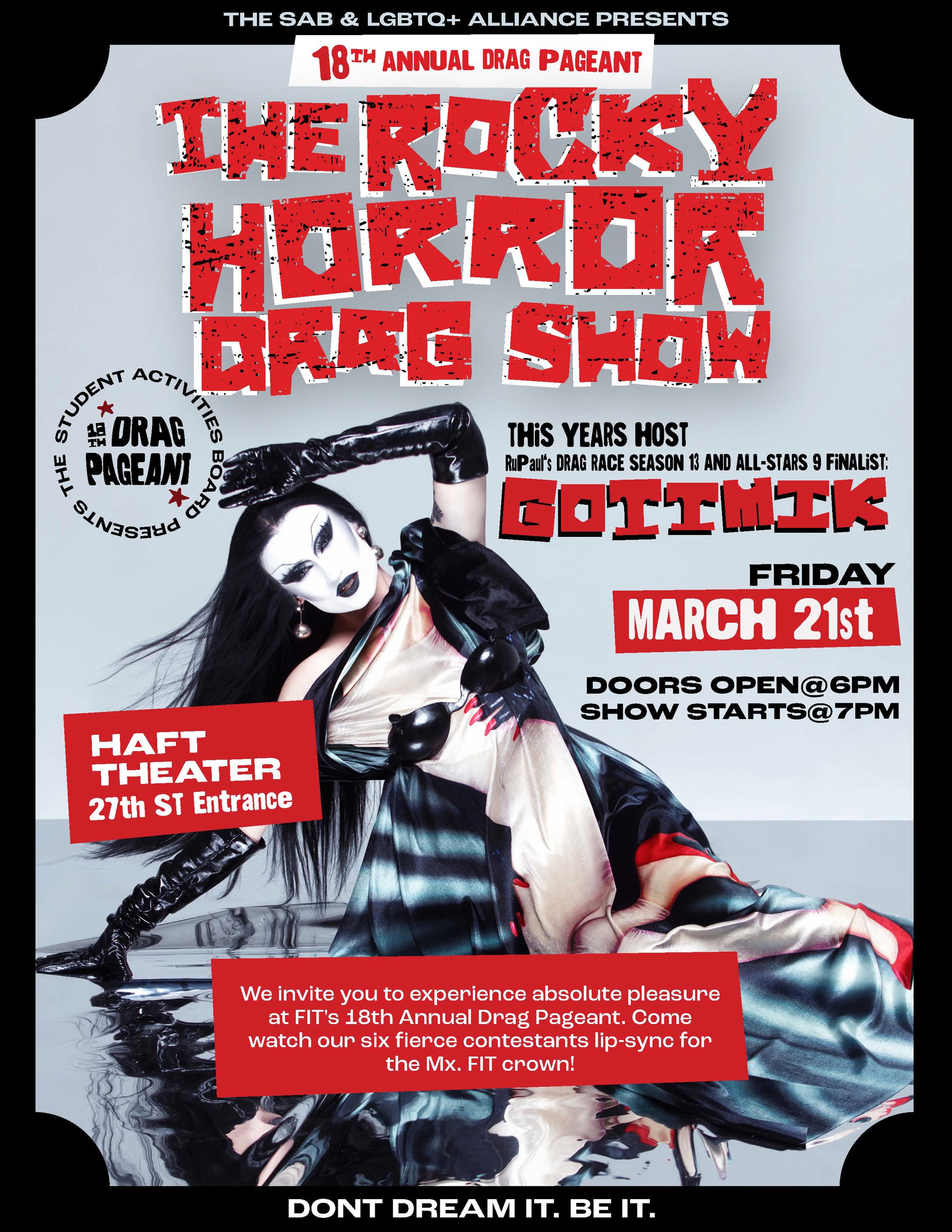 FIT's 18th Annual Drag Pageant: The Rocky Horror Drag Show