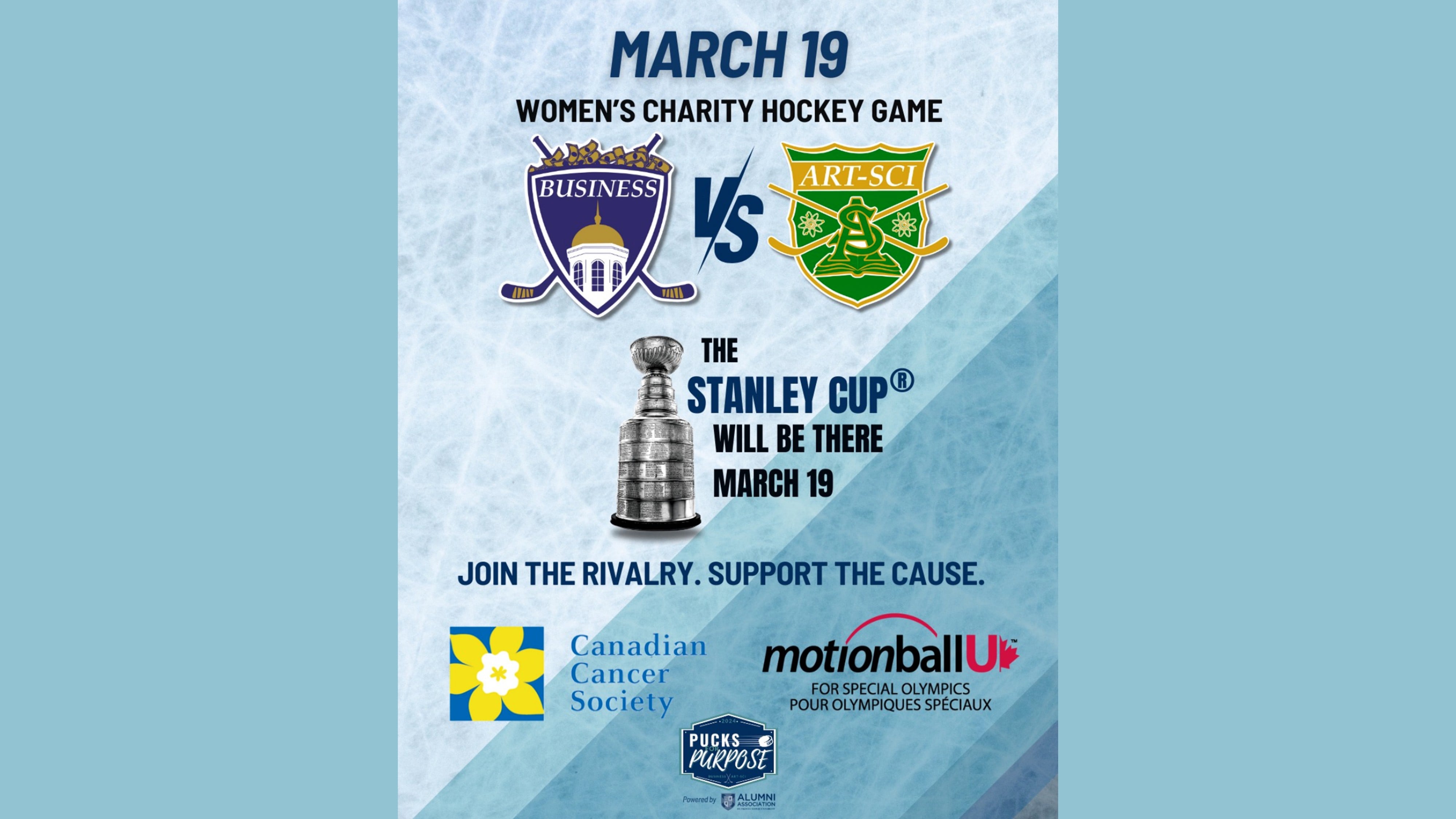 Pucks for Purpose Women's Charity Hockey Game 2025