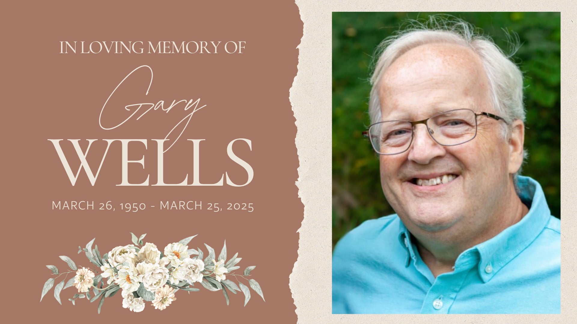 Gary Wells Memorial Service
