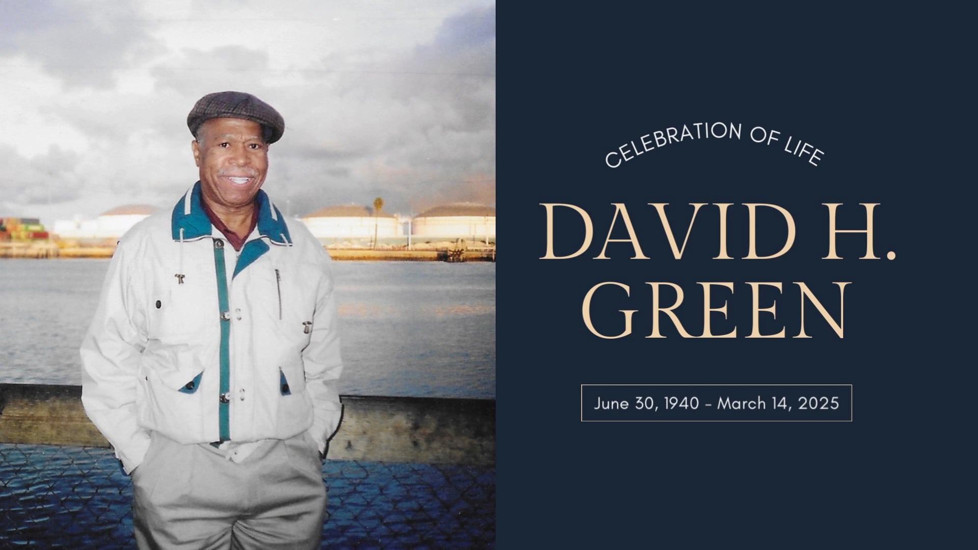 Celebrating the Life of Reverend David Howard Green