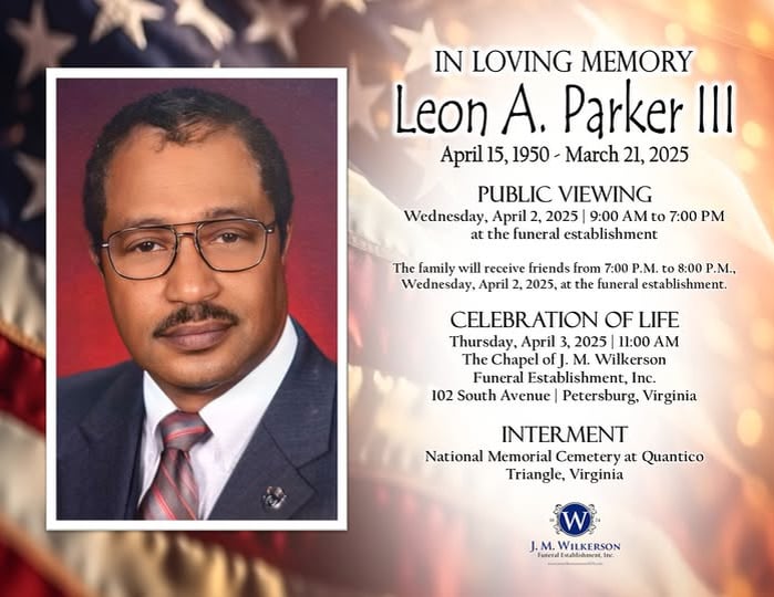 Celebration of Life for Leon A. Parker III