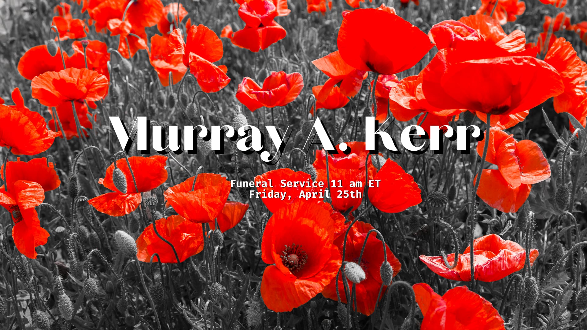 MURRAY A. KERR SERVICE