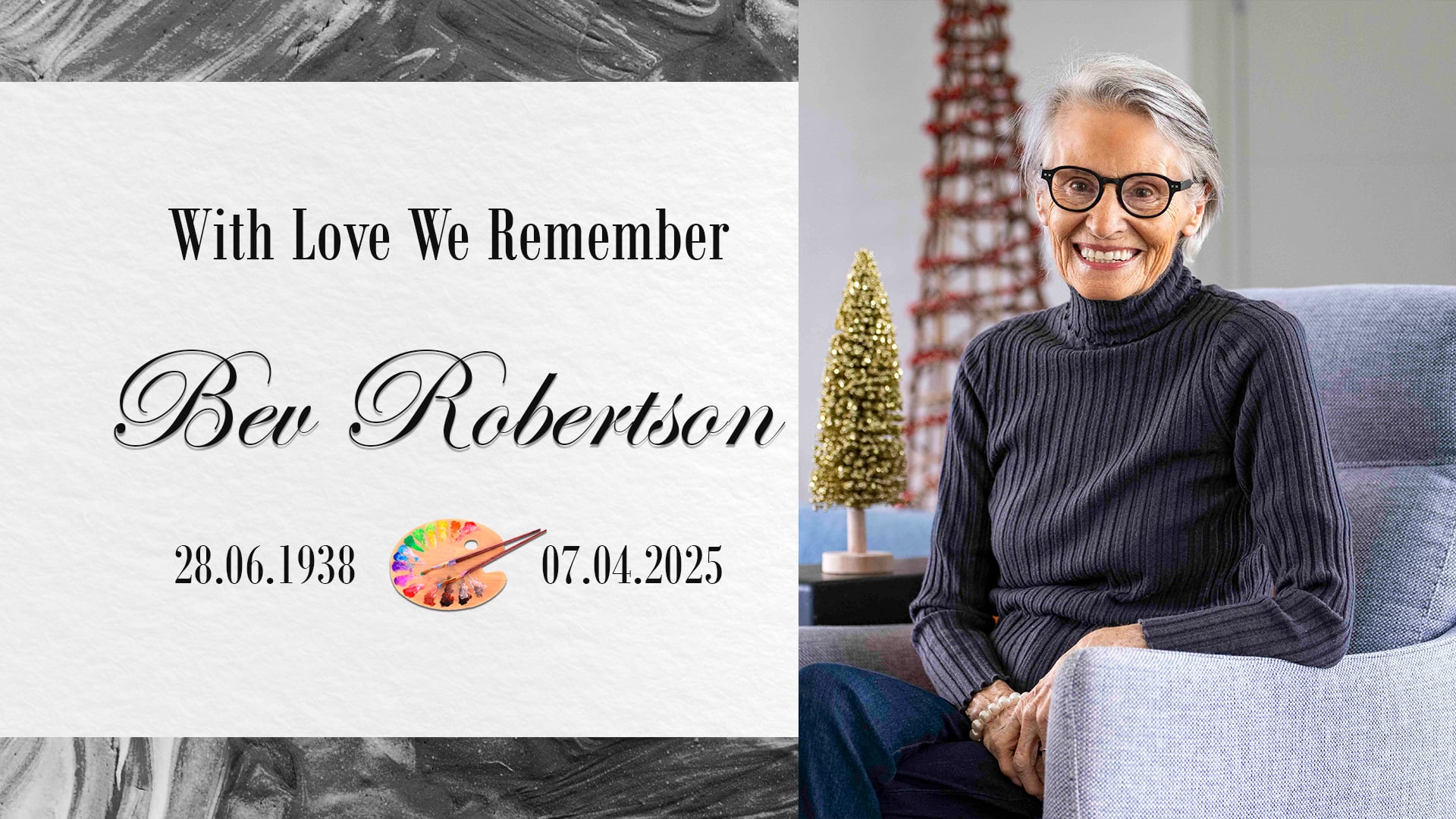 Bev Robertson Funeral Service