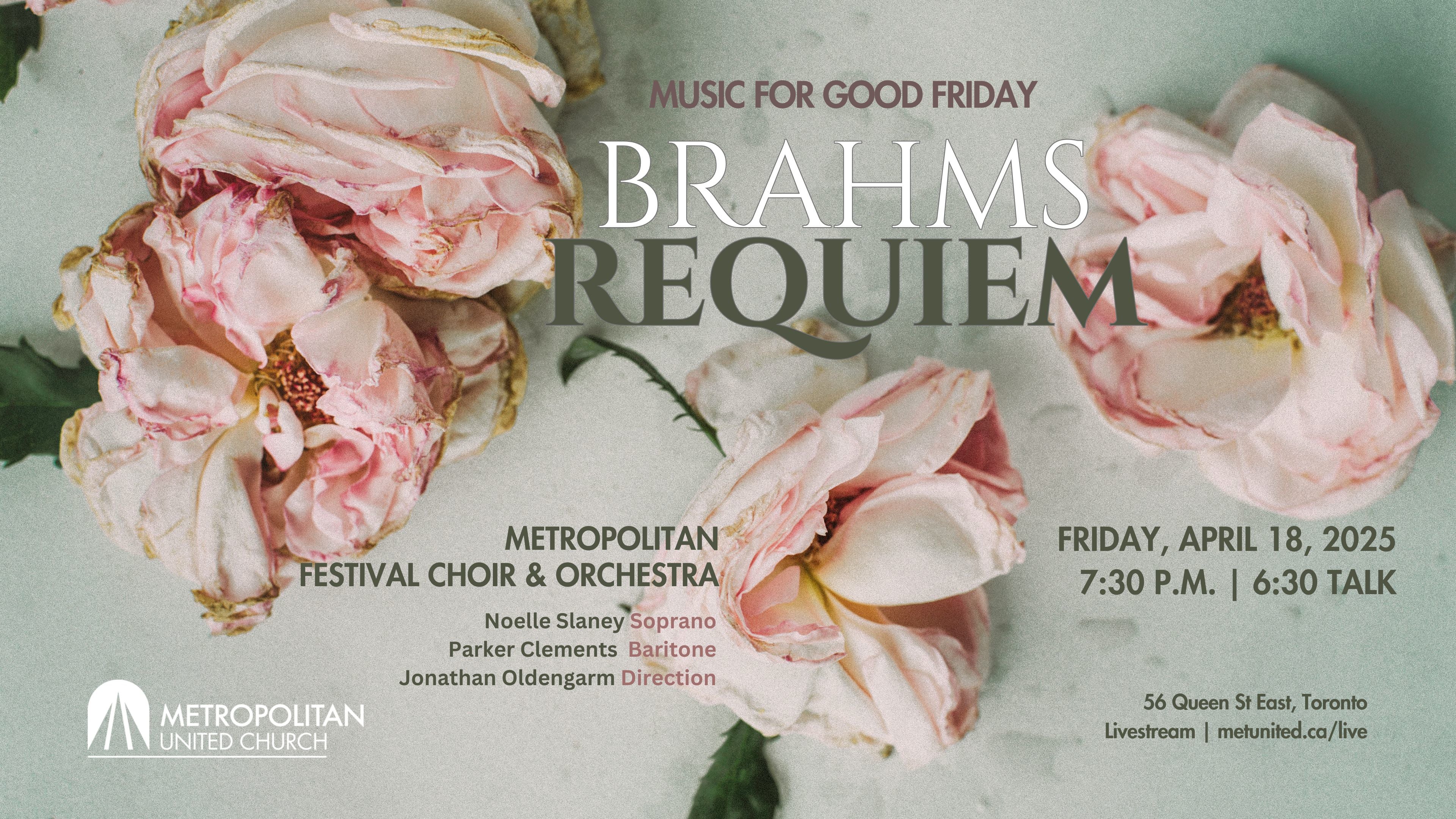 Good Friday Concert: Brahms Requiem