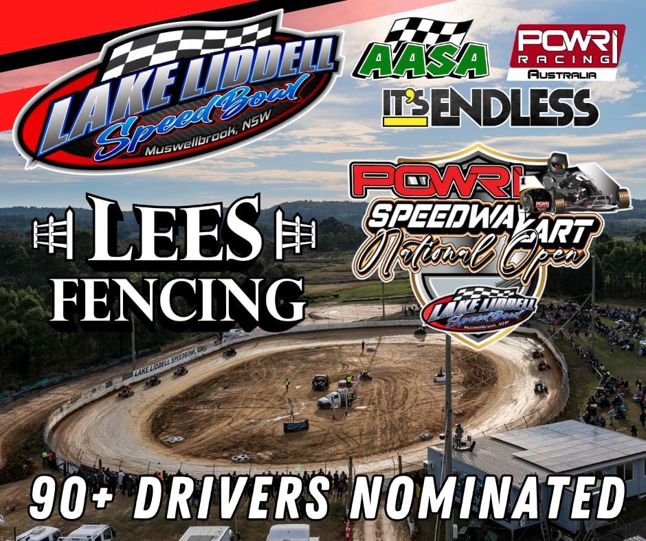 Lake Liddell Speedbowl - Powri Kart National Open - Day 1