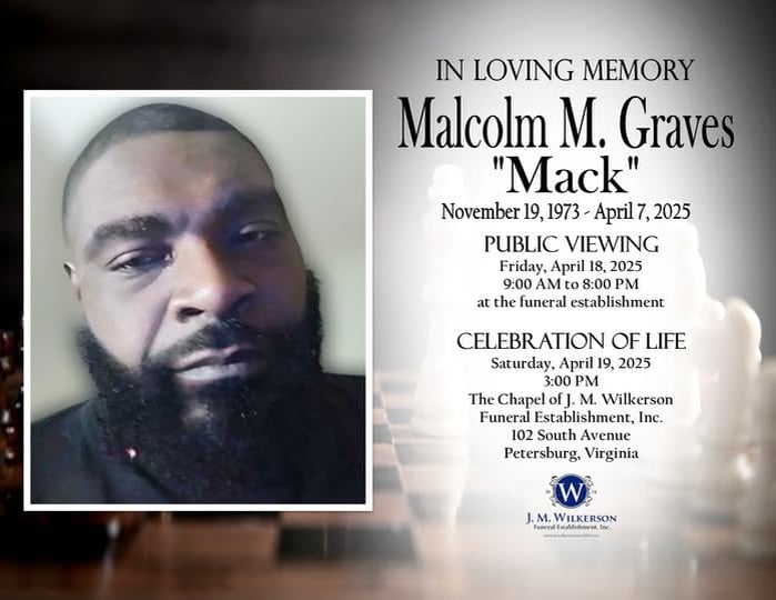 Celebration of Life for Malcolm M. Graves "Mack"