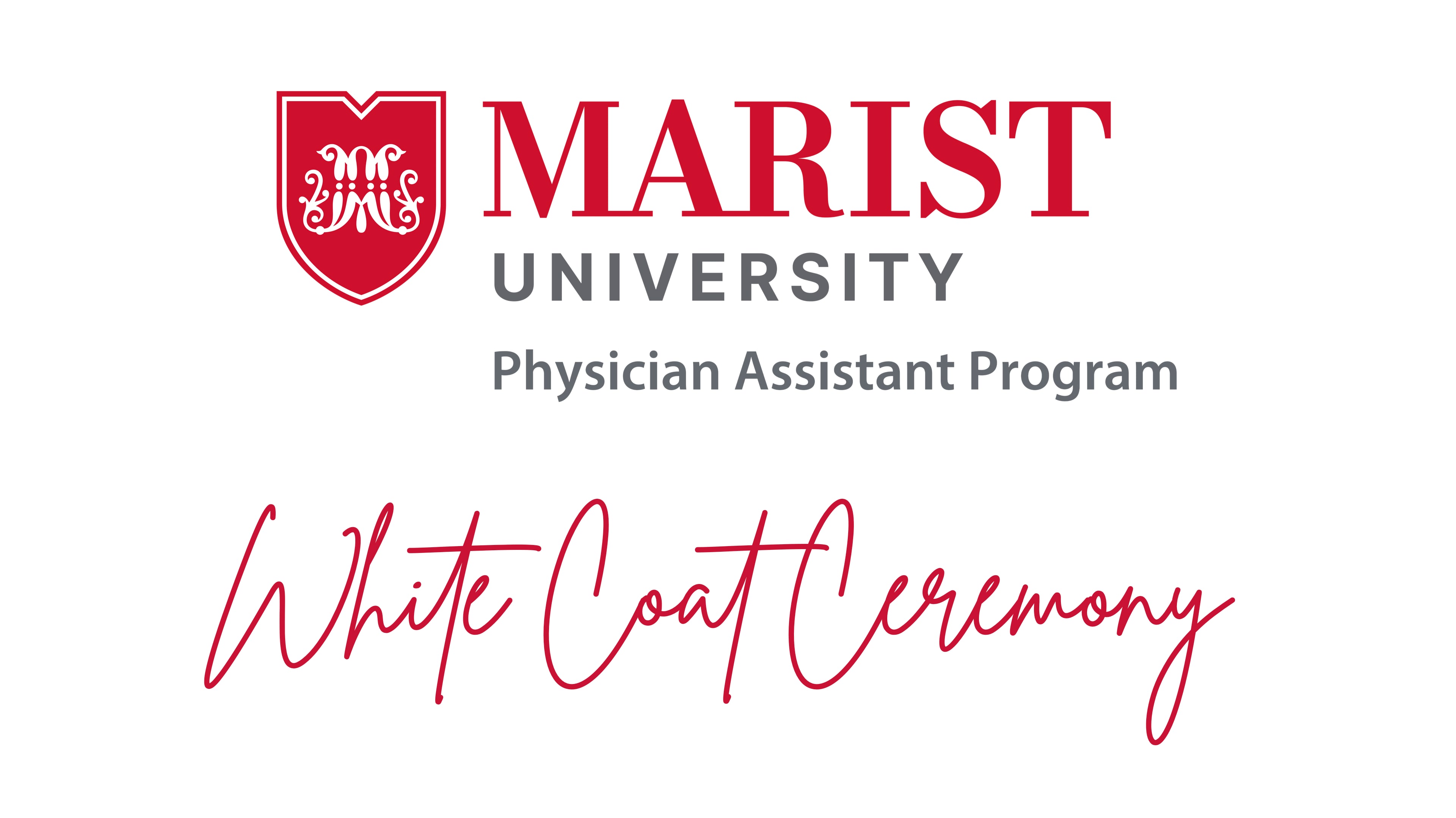 Marist University PA Program White Coat Ceremony