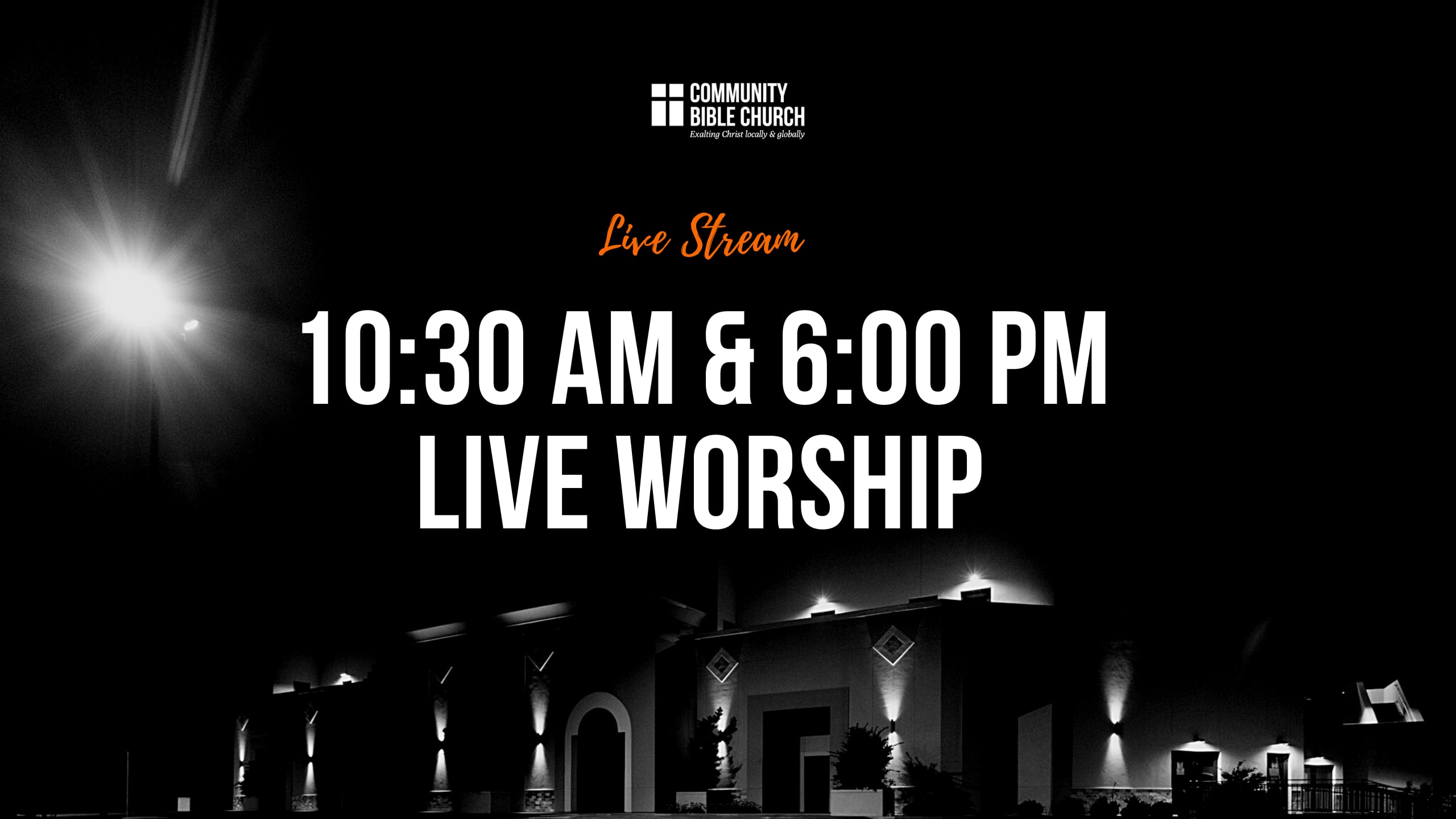 Worship Service Livestream