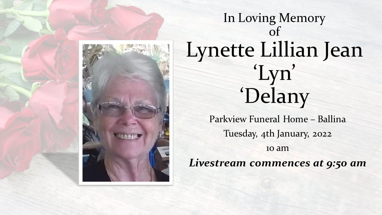 Lynette Lillian Jean 'Lyn' Delany