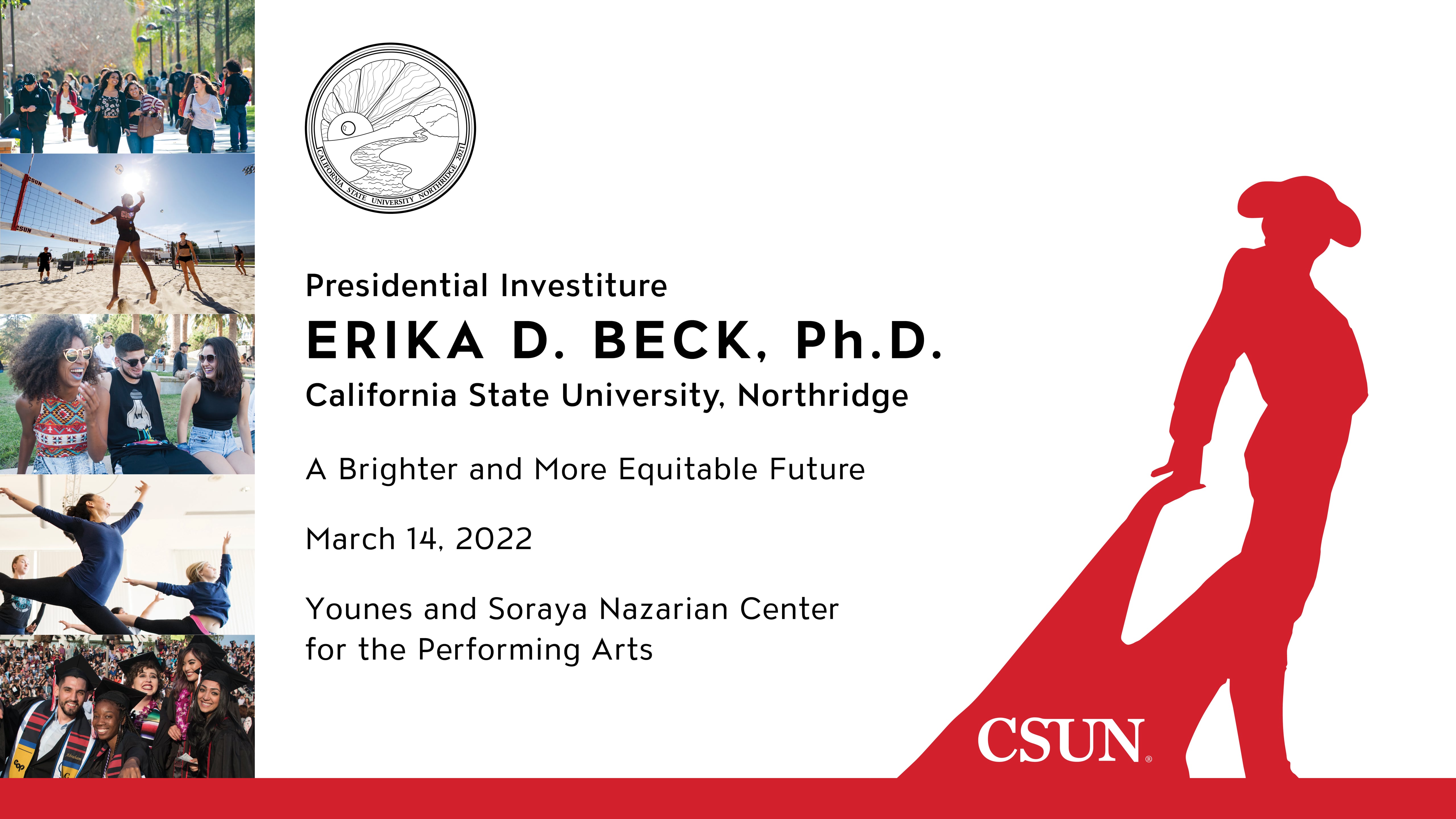 Investiture Ceremony of President Erika D. Beck, Ph.D.
