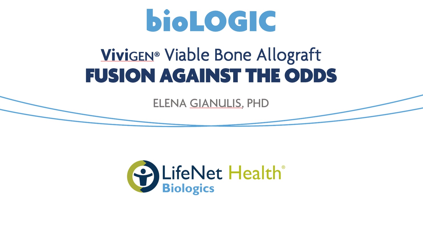 New eventAAOS 2022 | bioLOGIC Presentation | ViviGen
